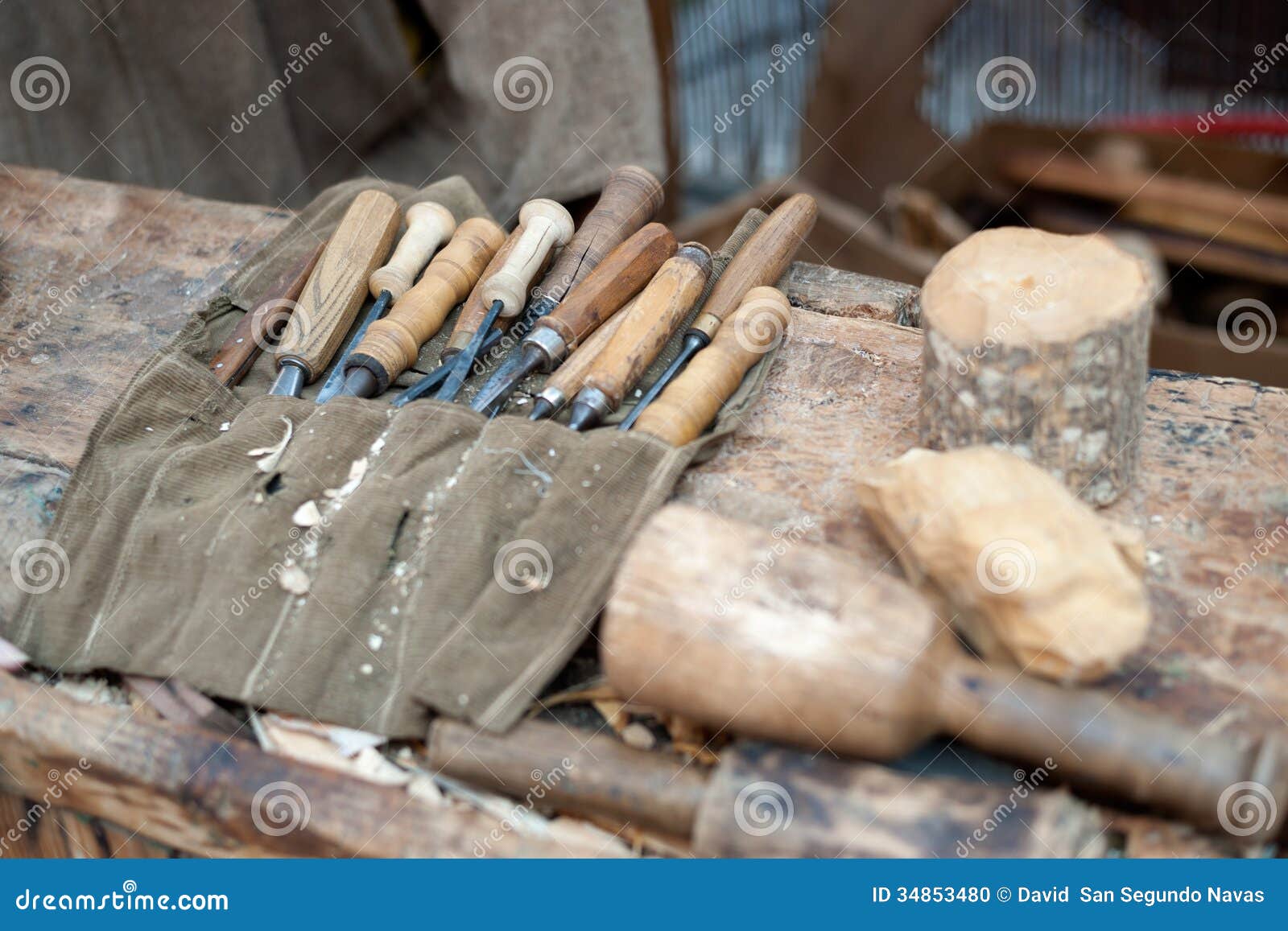 Gouges and chisels stock photo. Image of construct, handmade - 34853480