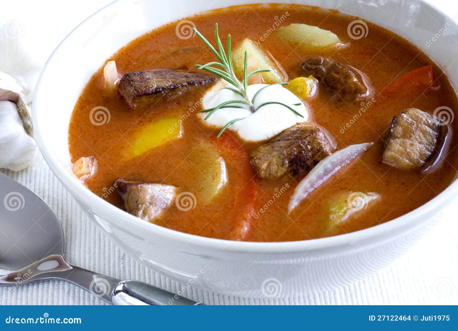 Goulash stock photo. Image of goulash, food, cooked, cream - 27122464