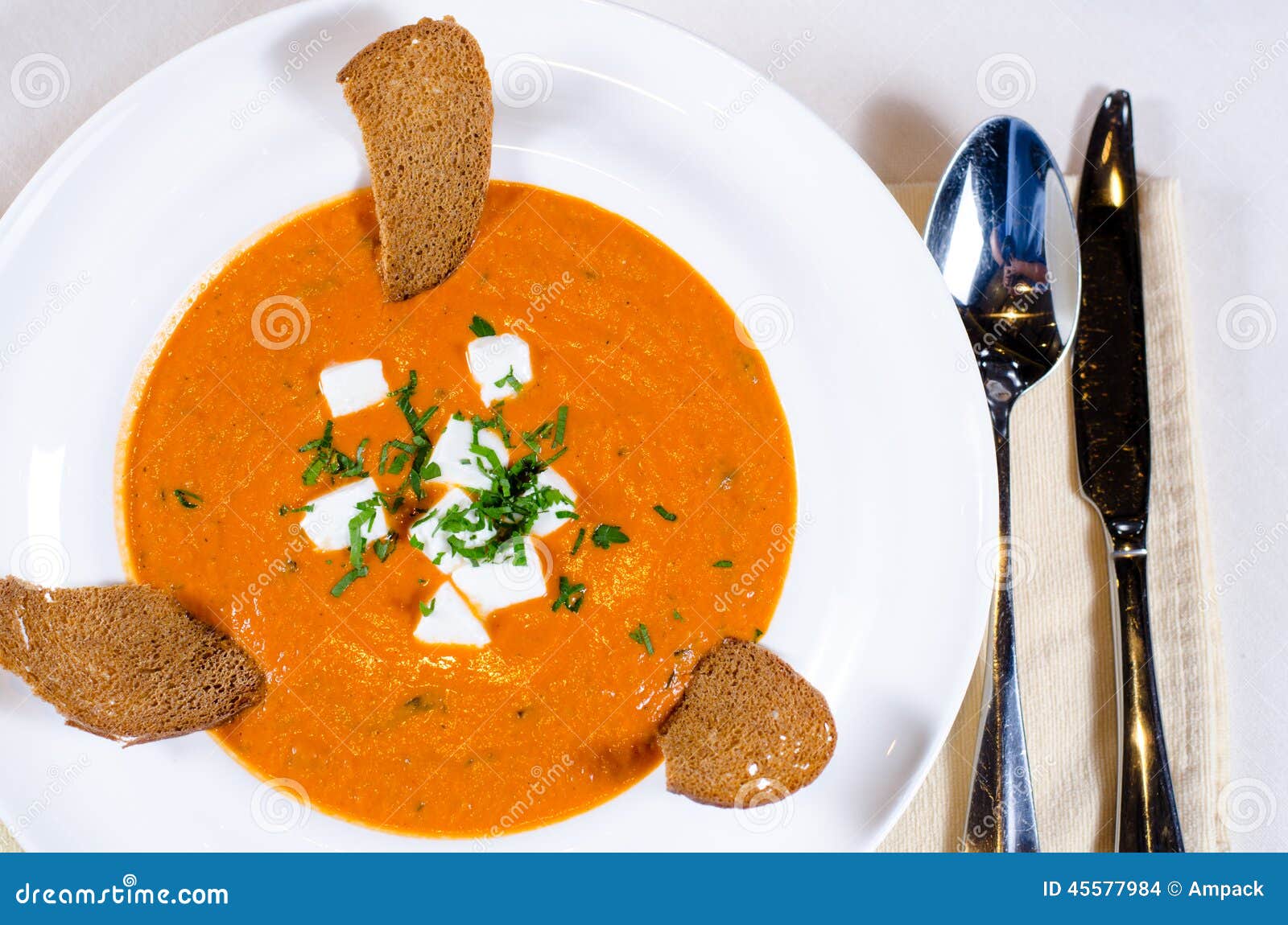 Gourmet Appetizing Food Served on the Table Stock Photo - Image of ...