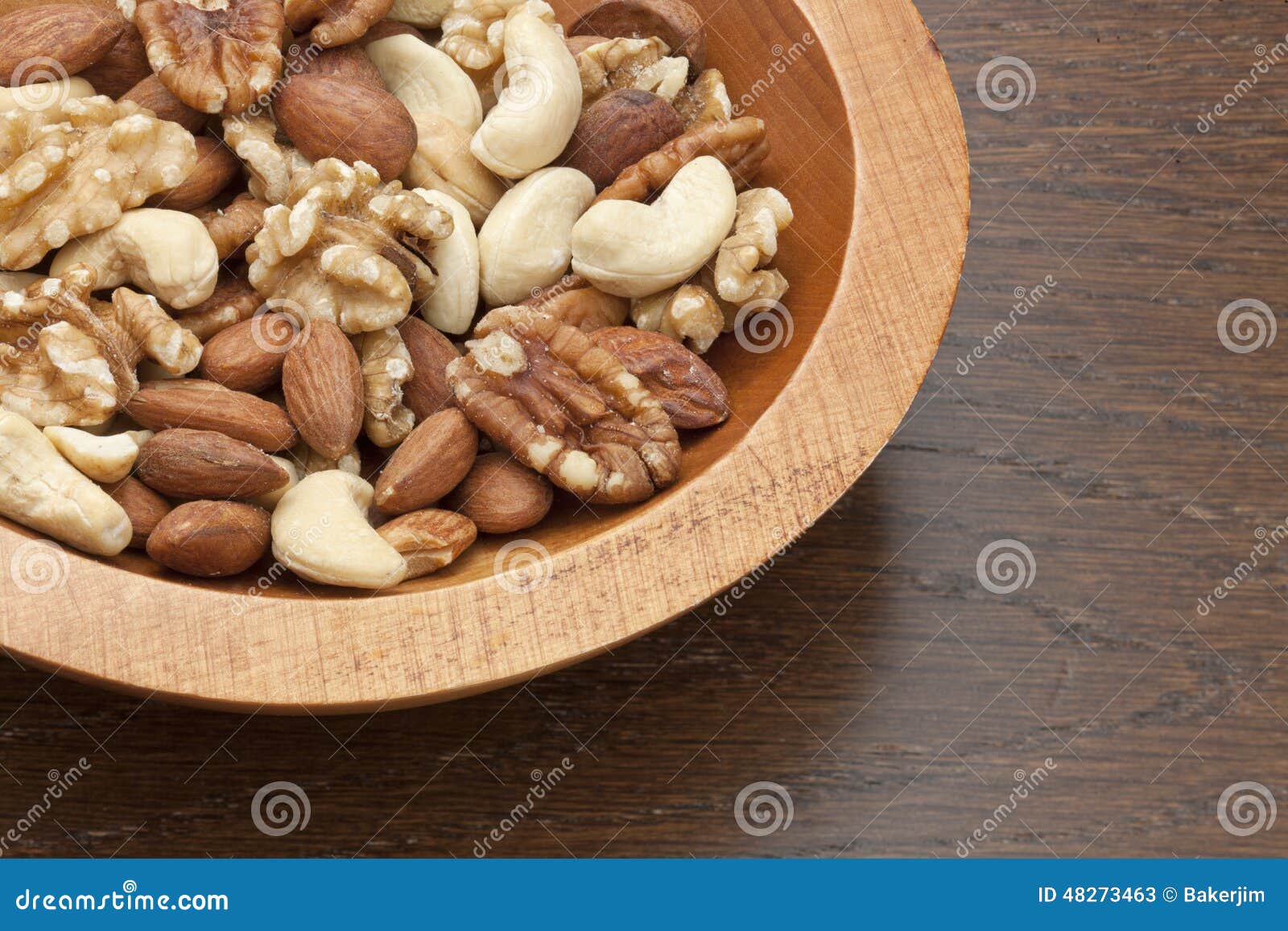 Gourmet assorted nuts stock image. Image of cook, aliment - 48273463