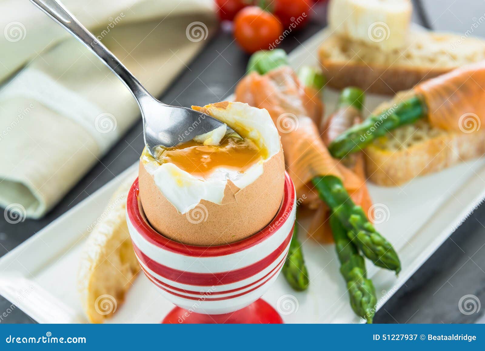 Gourmet breakfast stock image. Image of gourmet, elegant - 51227937
