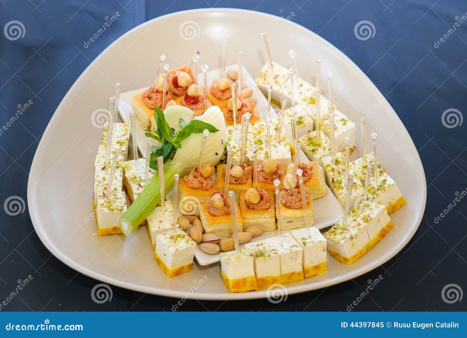 Gourmet cakes sweets stock image. Image of cakes, appetizers - 44397845