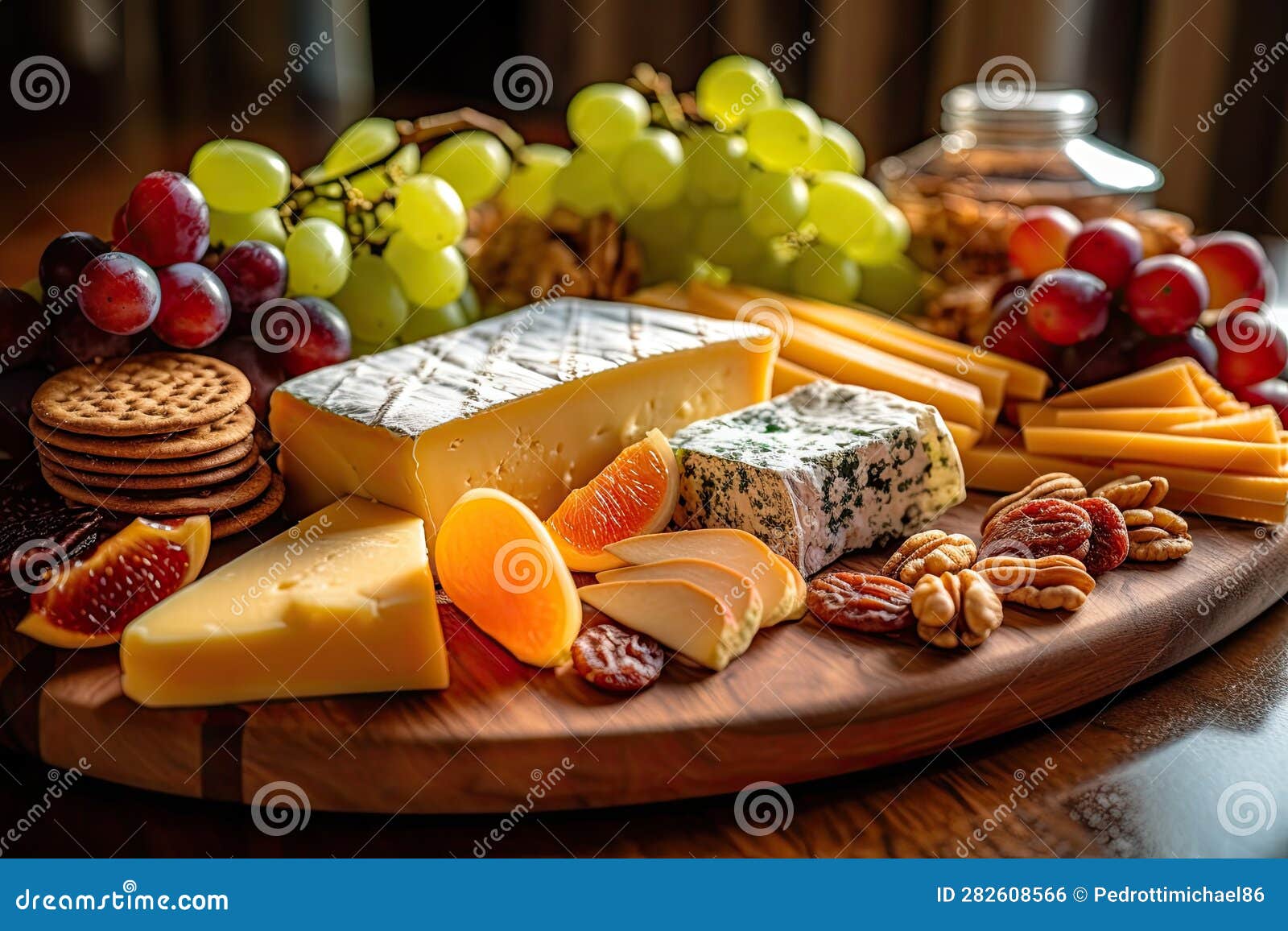 Gourmet Cheese stock illustration. Illustration of gastronomy - 282608566