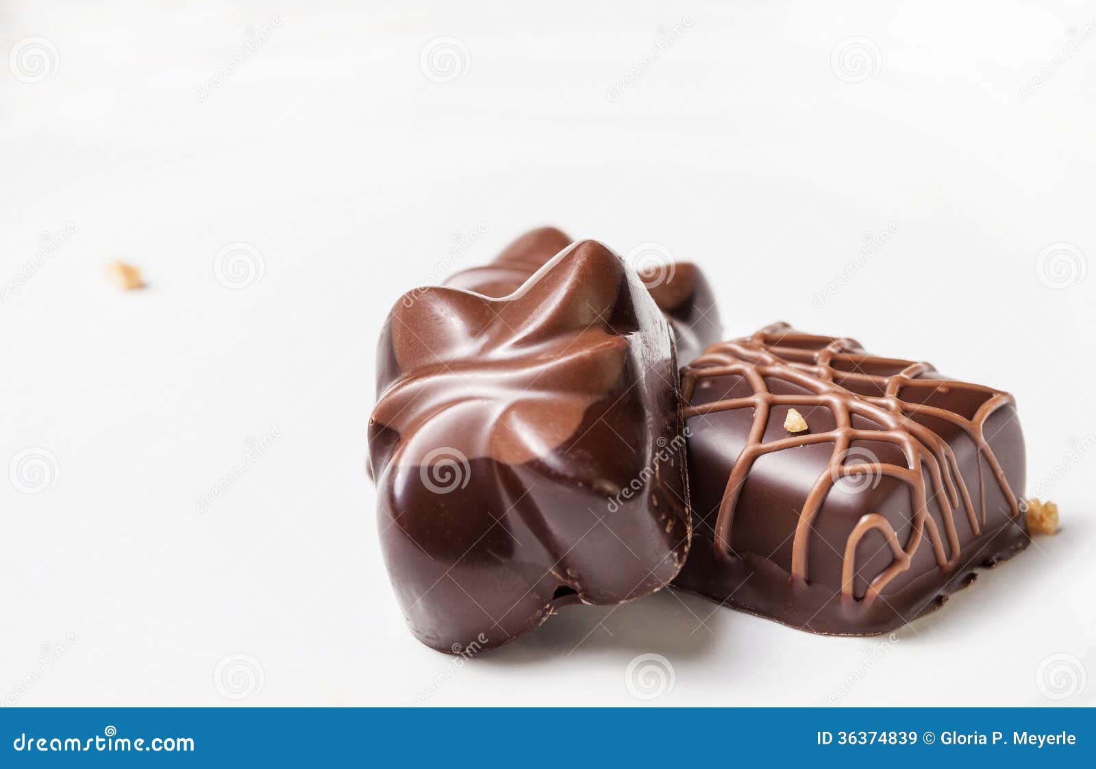 Gourmet Chocolates stock image. Image of fancy, dark - 36374839