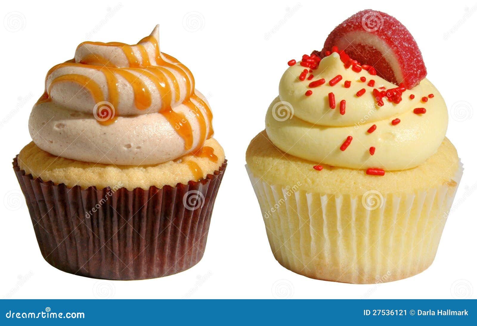 Gourmet cupcakes stock image. Image of dessert, frosting - 27536121