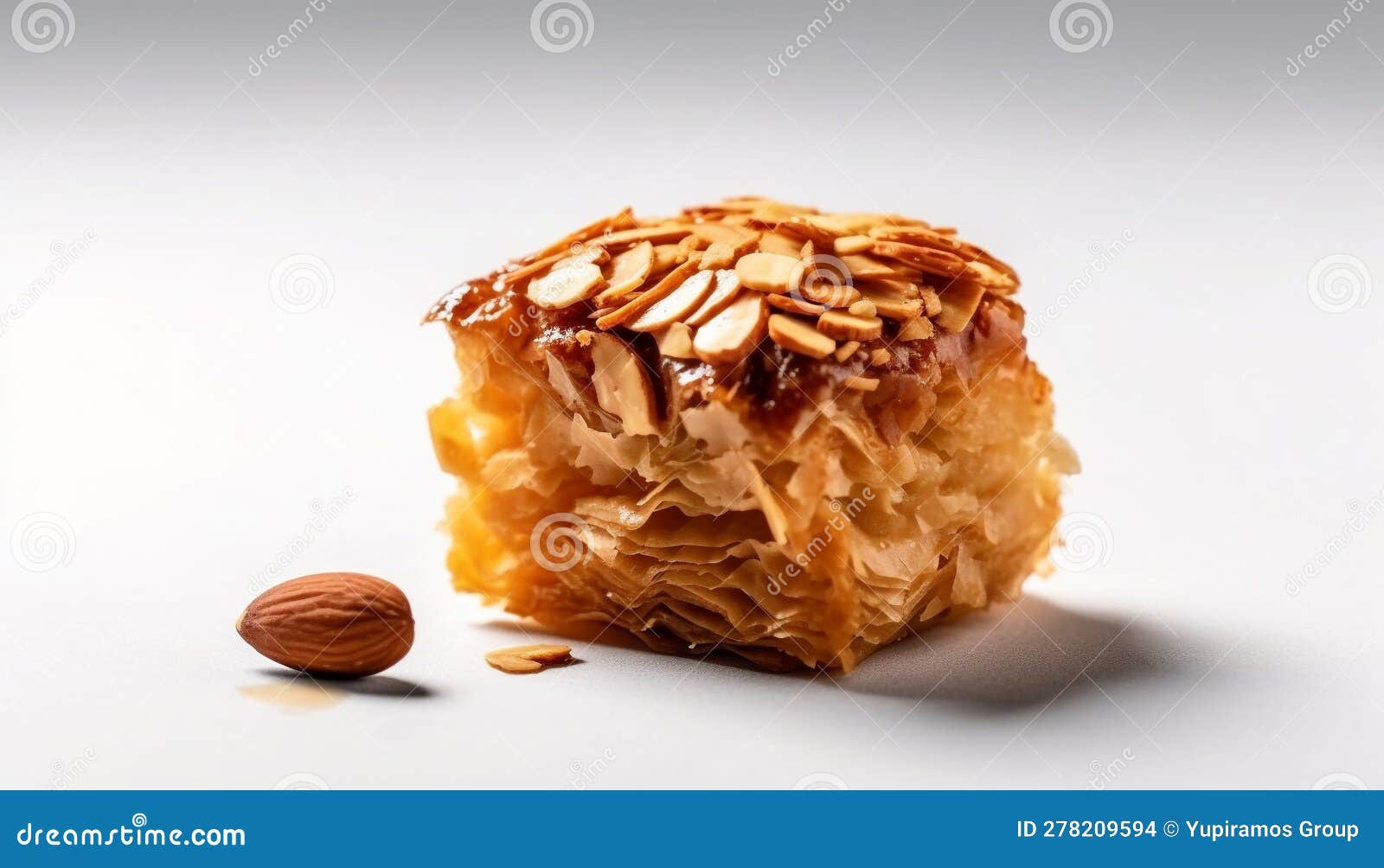 Gourmet Dessert Stack Chocolate, Caramel, Hazelnut, Pecan Generated by ...