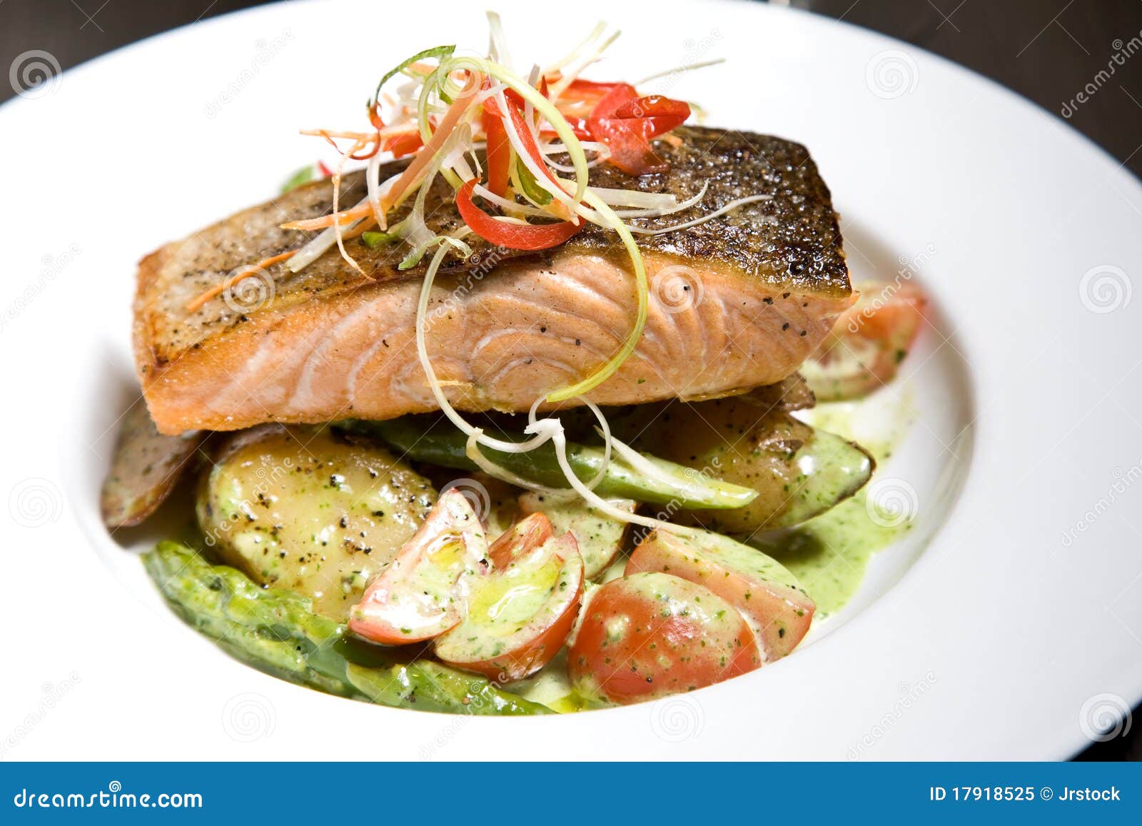 Gourmet Dinner stock image. Image of meal, delicious - 17918525