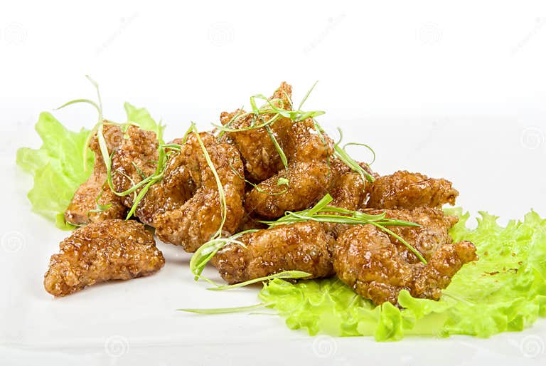 Gourmet fish at caramel stock photo. Image of caramel - 13248814