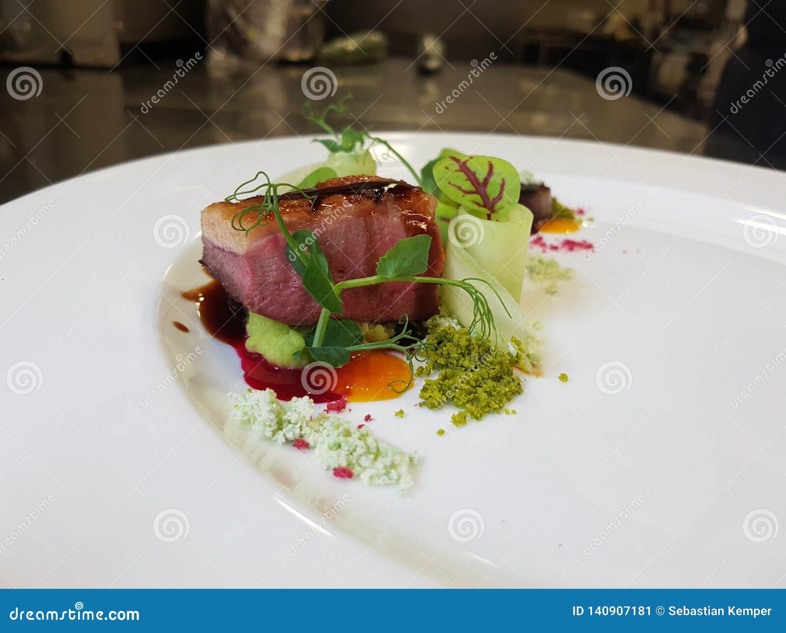Fine Dining Restaurant stock image. Image of chefs, dining - 140907181