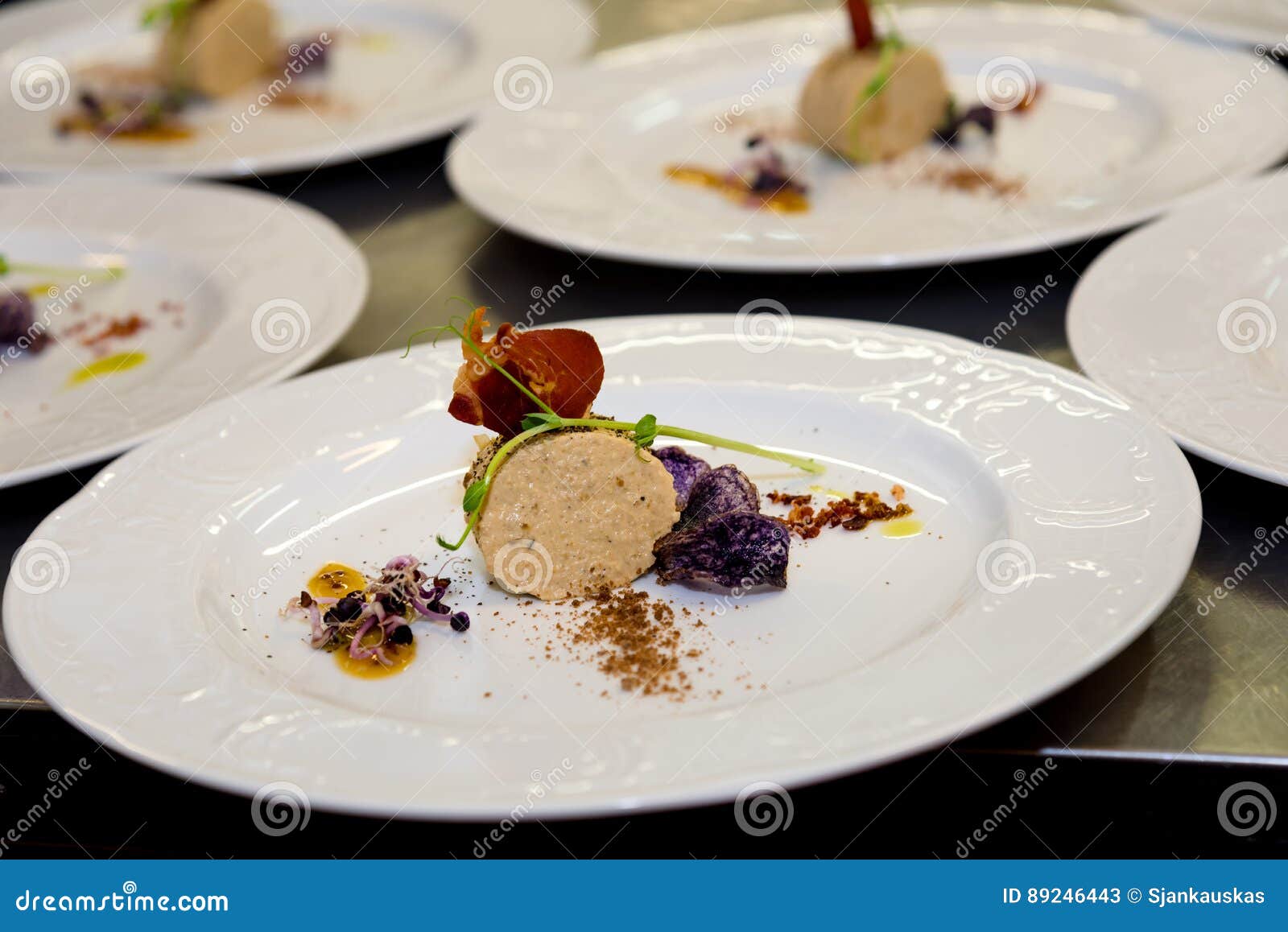 Gourmet food porcini pate stock image. Image of cooking - 89246443