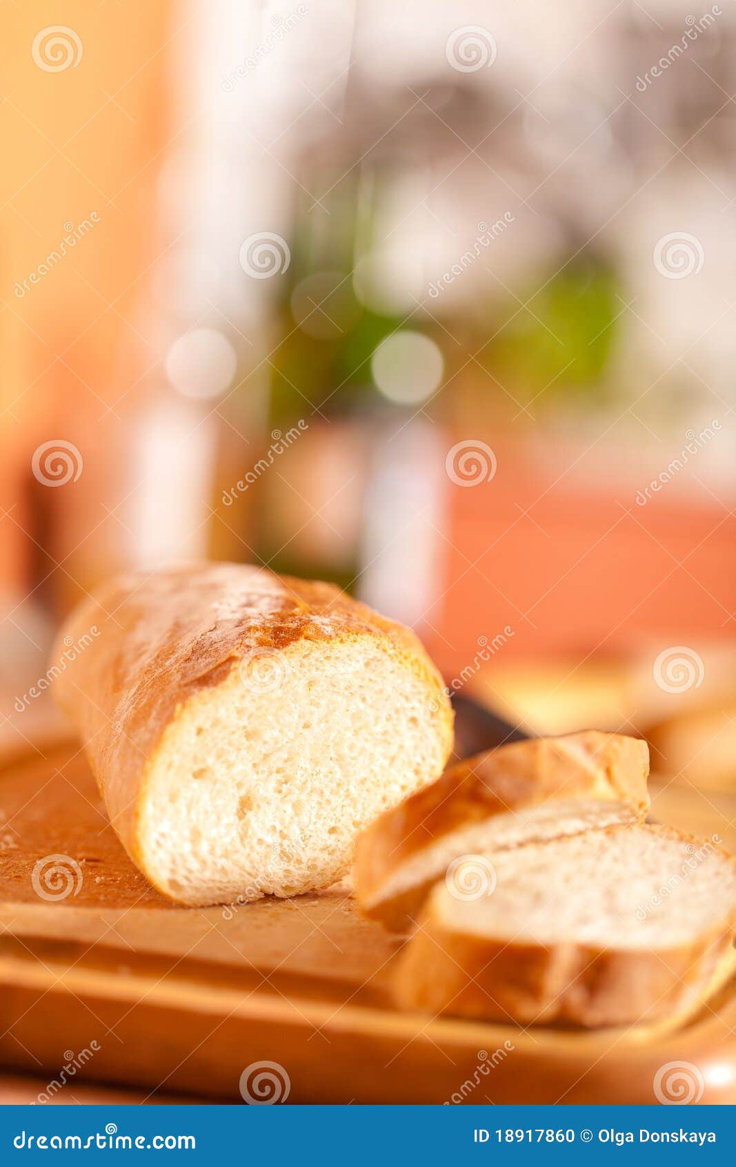 Gourmet fresh bread stock photo. Image of breakfast, bakery - 18917860