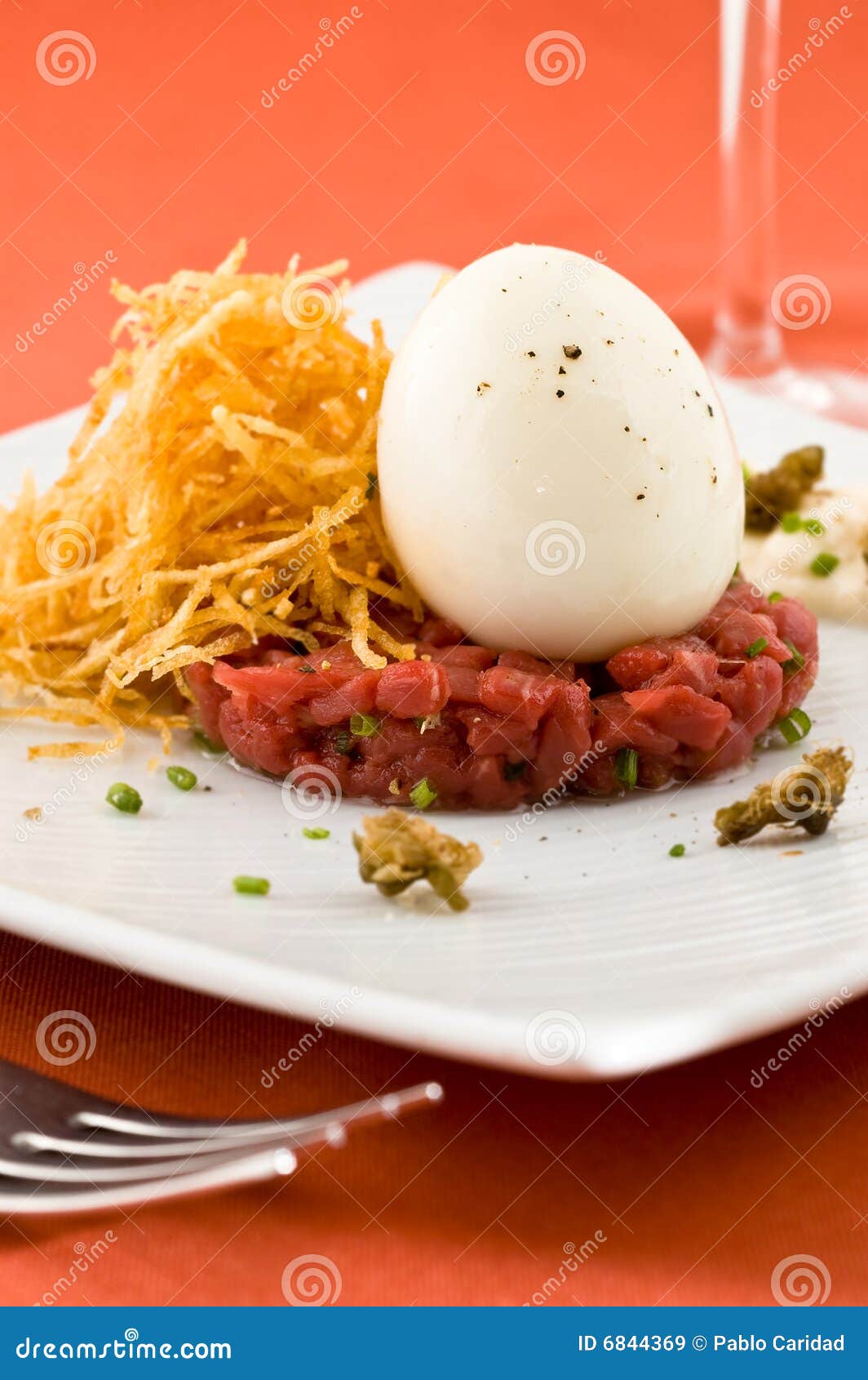 Gourmet meat dish. stock image. Image of dinner, dining - 6844369