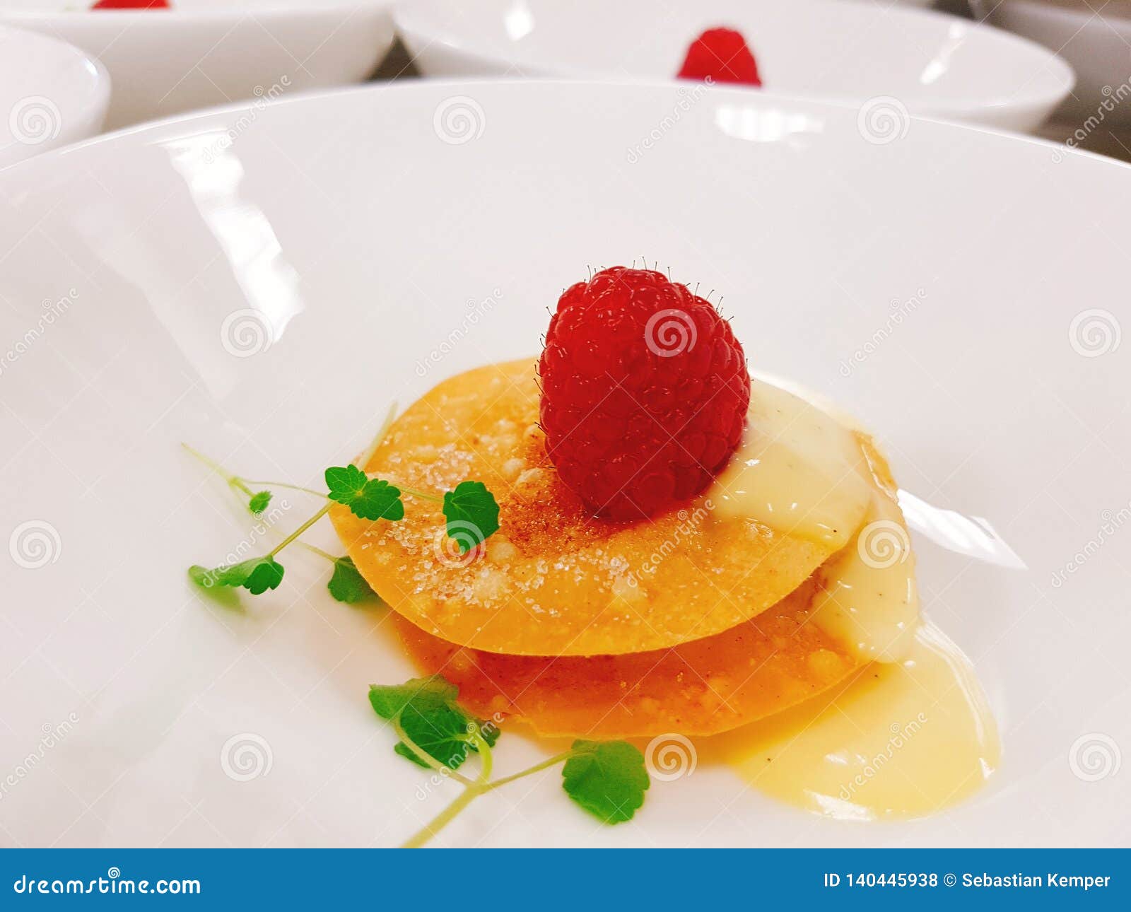 Gourmet Menu VIP dish stock photo. Image of fine, star - 140445938