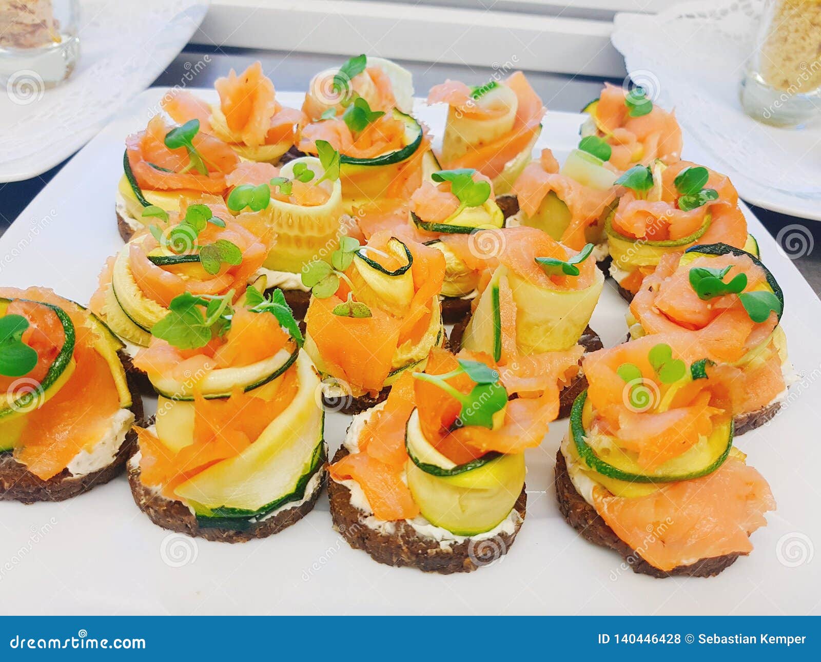 Gourmet Menu VIP dish stock photo. Image of dish, restaurant - 140446428