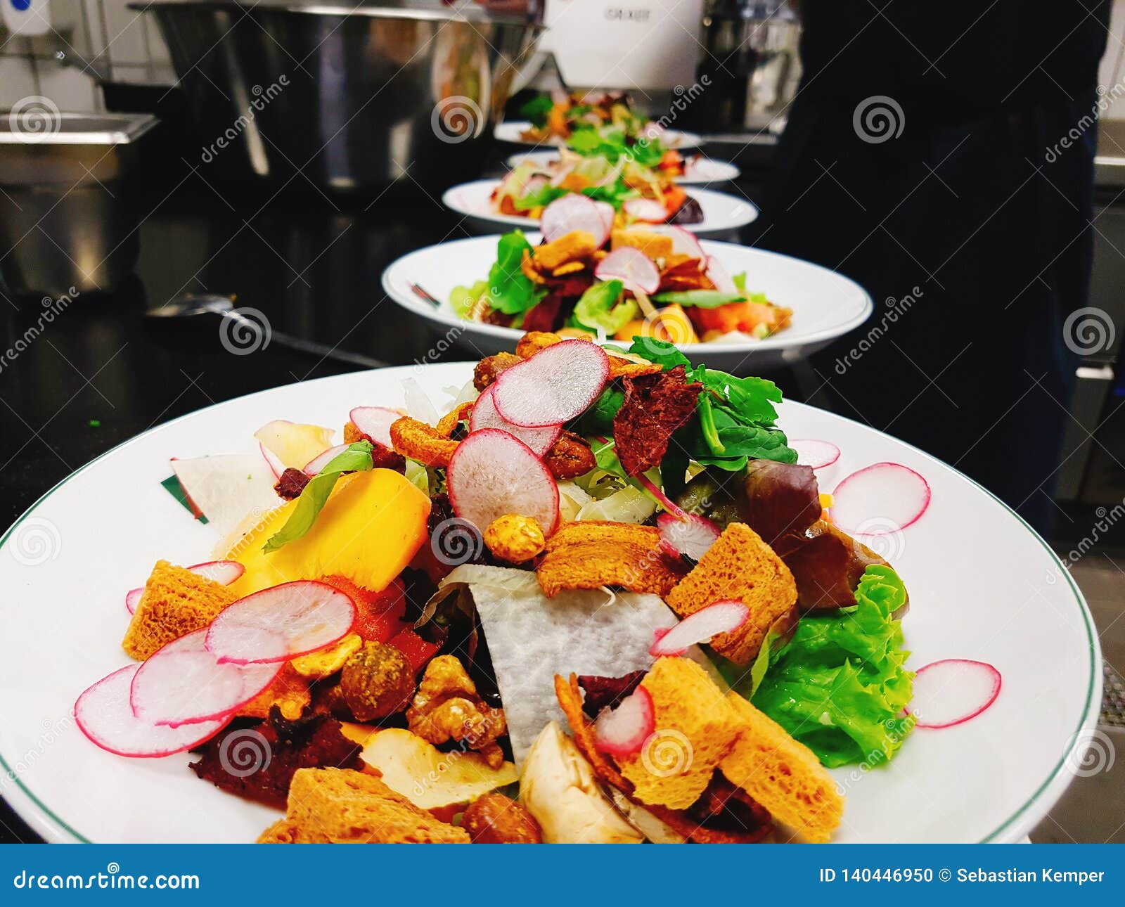 Gourmet Menu VIP dish stock photo. Image of fine, restaurant - 140446950