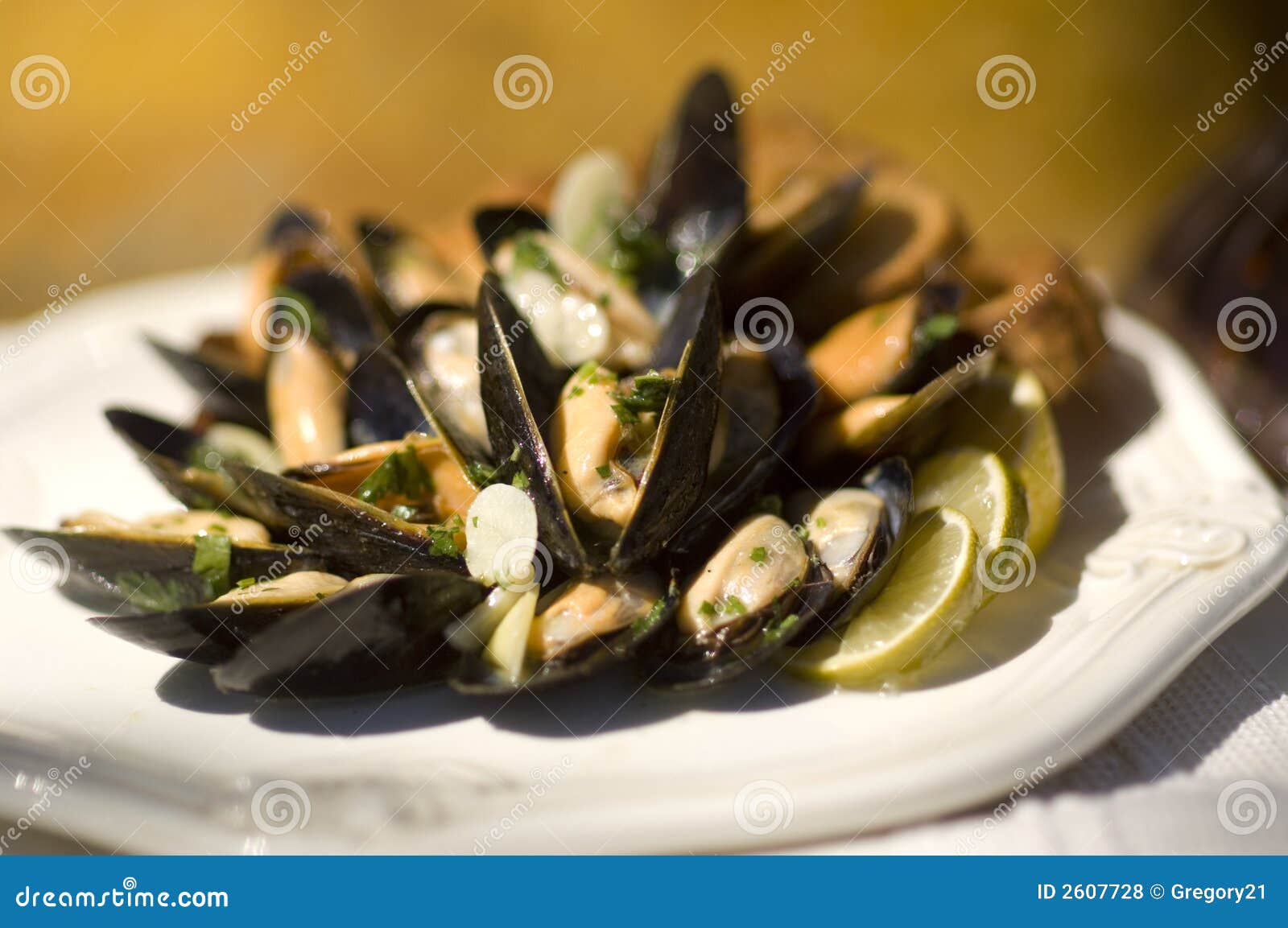 Gourmet mussels stock photo. Image of landscape, horizontal - 2607728