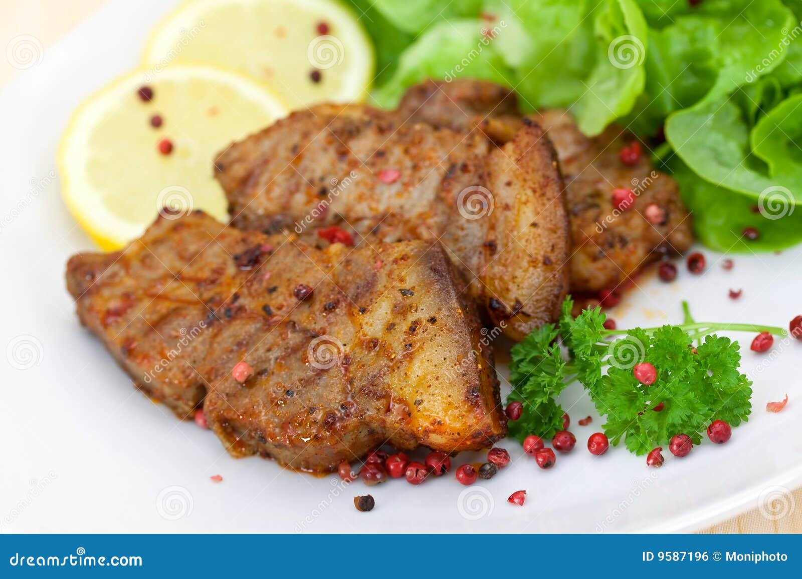 Gourmet -slices of Suckling Pig - Roasted Stock Photo - Image of minced ...