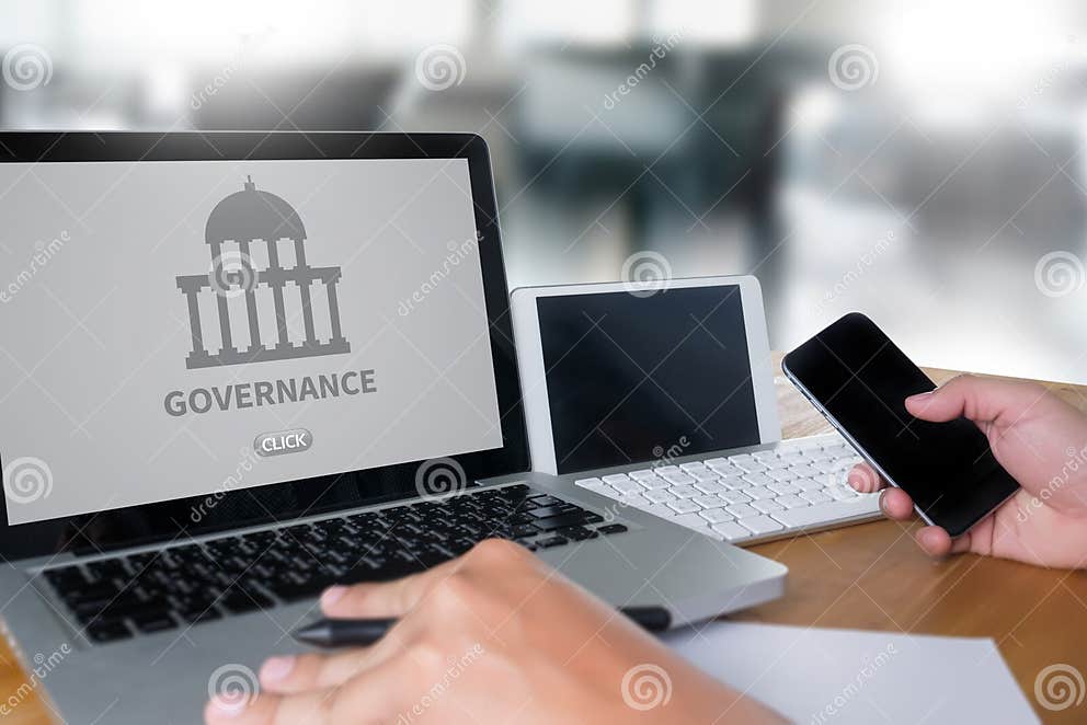 GOVERNANCE and Building, Authority Computing Computer Laptop Stock ...