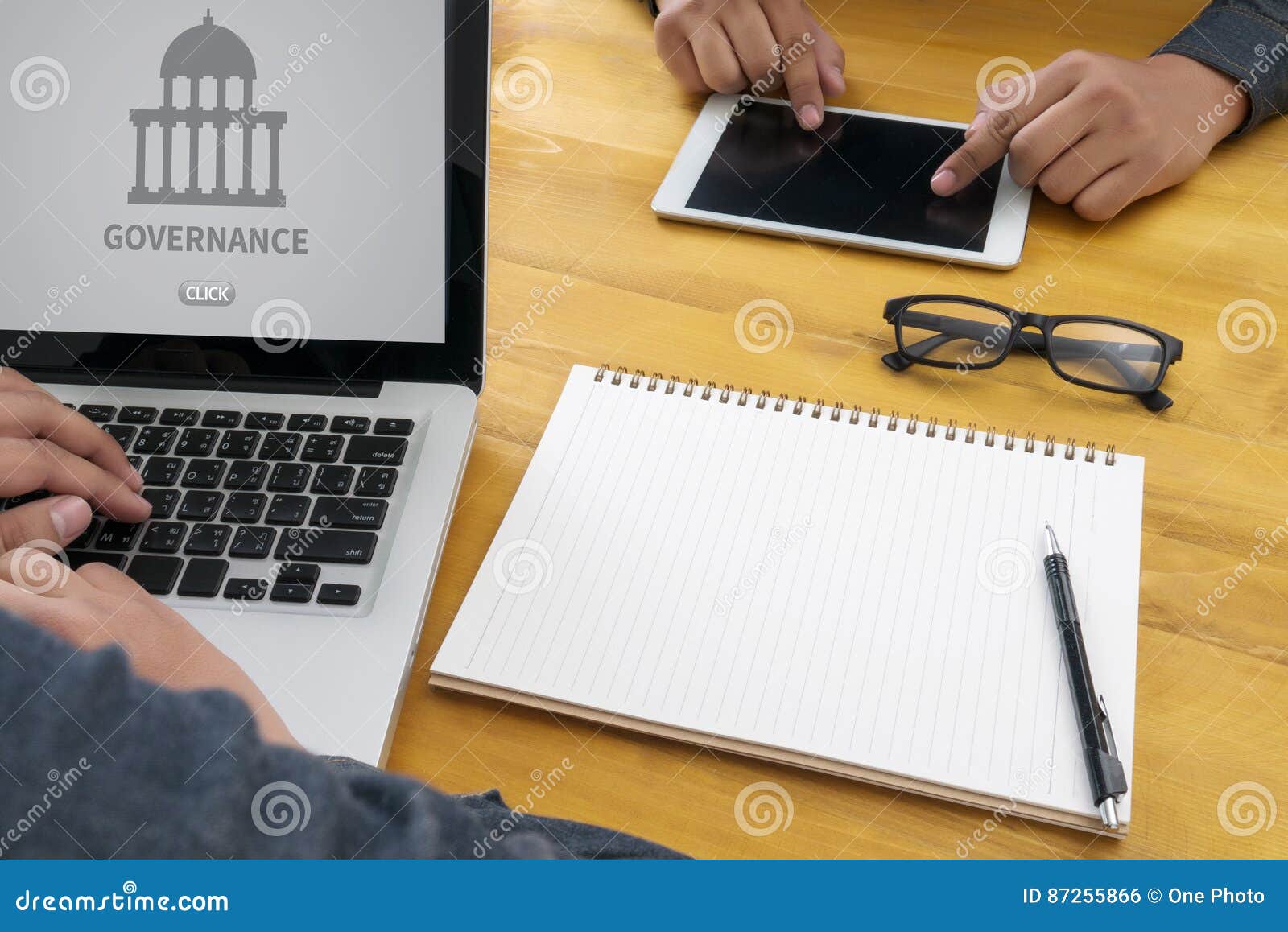 GOVERNANCE and Building, Authority Computing Computer Laptop Stock ...