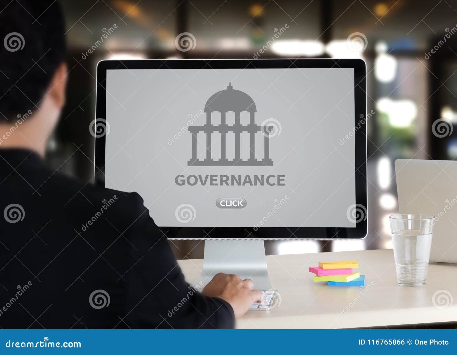 GOVERNANCE and Building, Authority Computing Computer Laptop Wit Stock ...