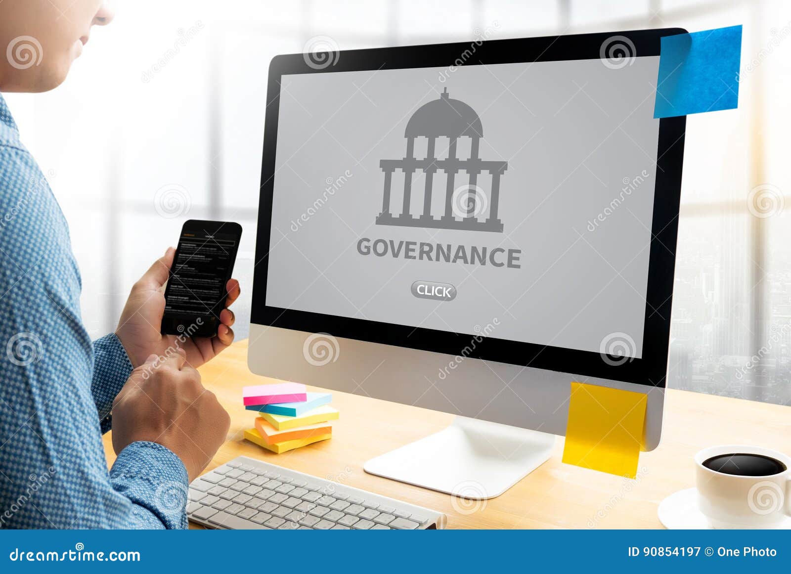 GOVERNANCE and Building, Authority Computing Computer Laptop Wit Stock ...