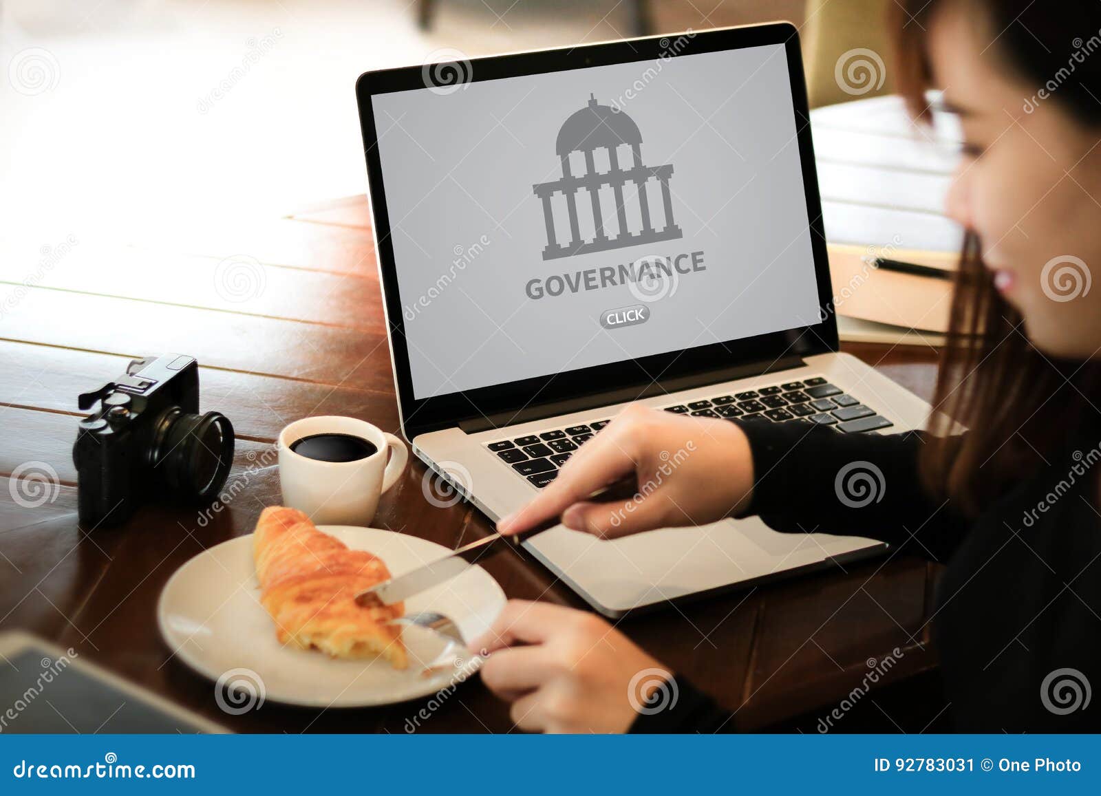 GOVERNANCE and Building, Authority Computing Computer Laptop Wit Stock ...