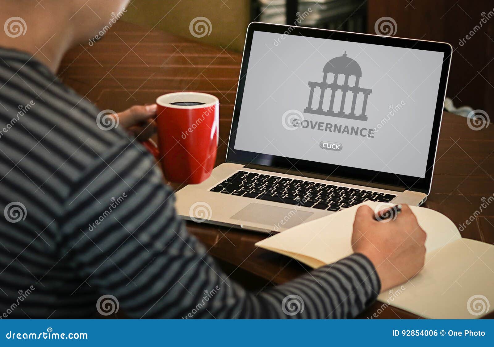 GOVERNANCE and Building, Authority Computing Computer Laptop Wit Stock ...