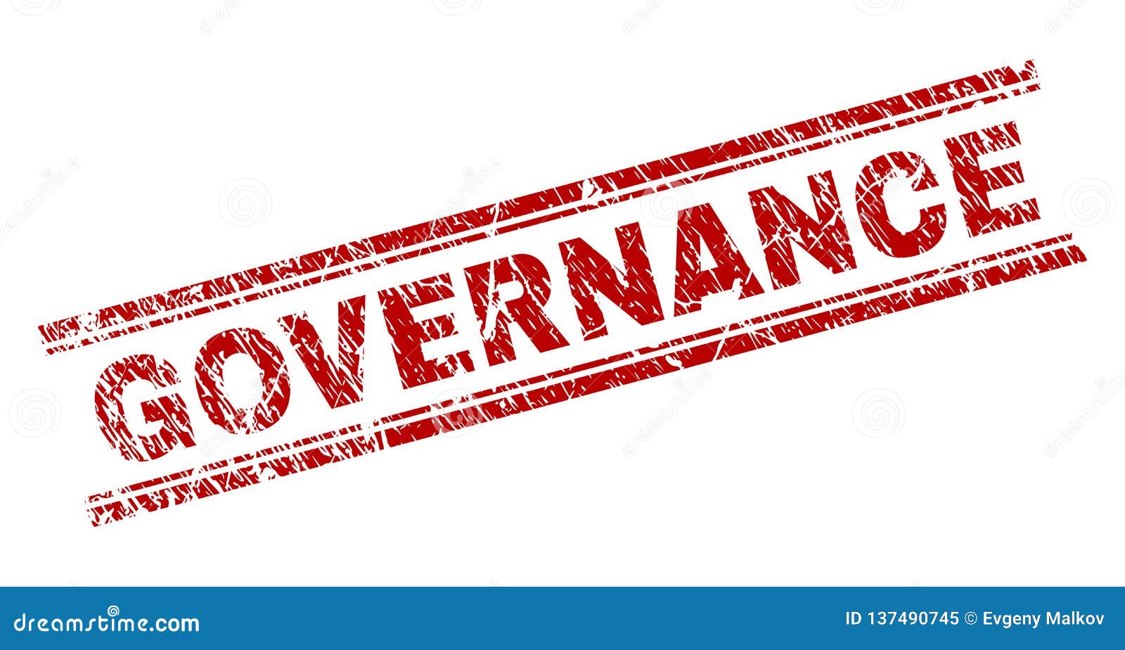 Scratched Textured GOVERNANCE Stamp Seal Stock Vector - Illustration of ...