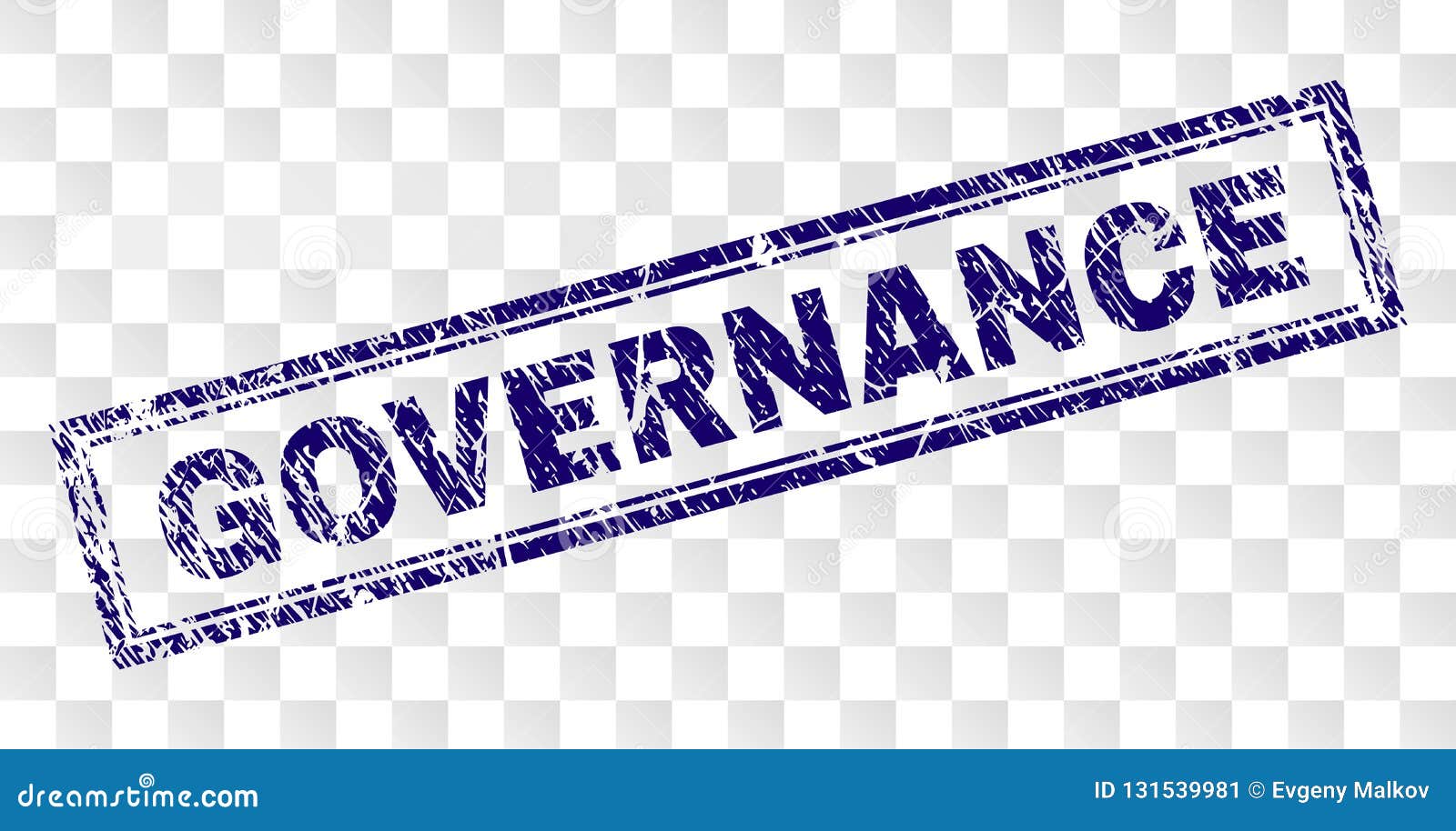 Scratched GOVERNANCE Rectangle Stamp Stock Vector - Illustration of ...
