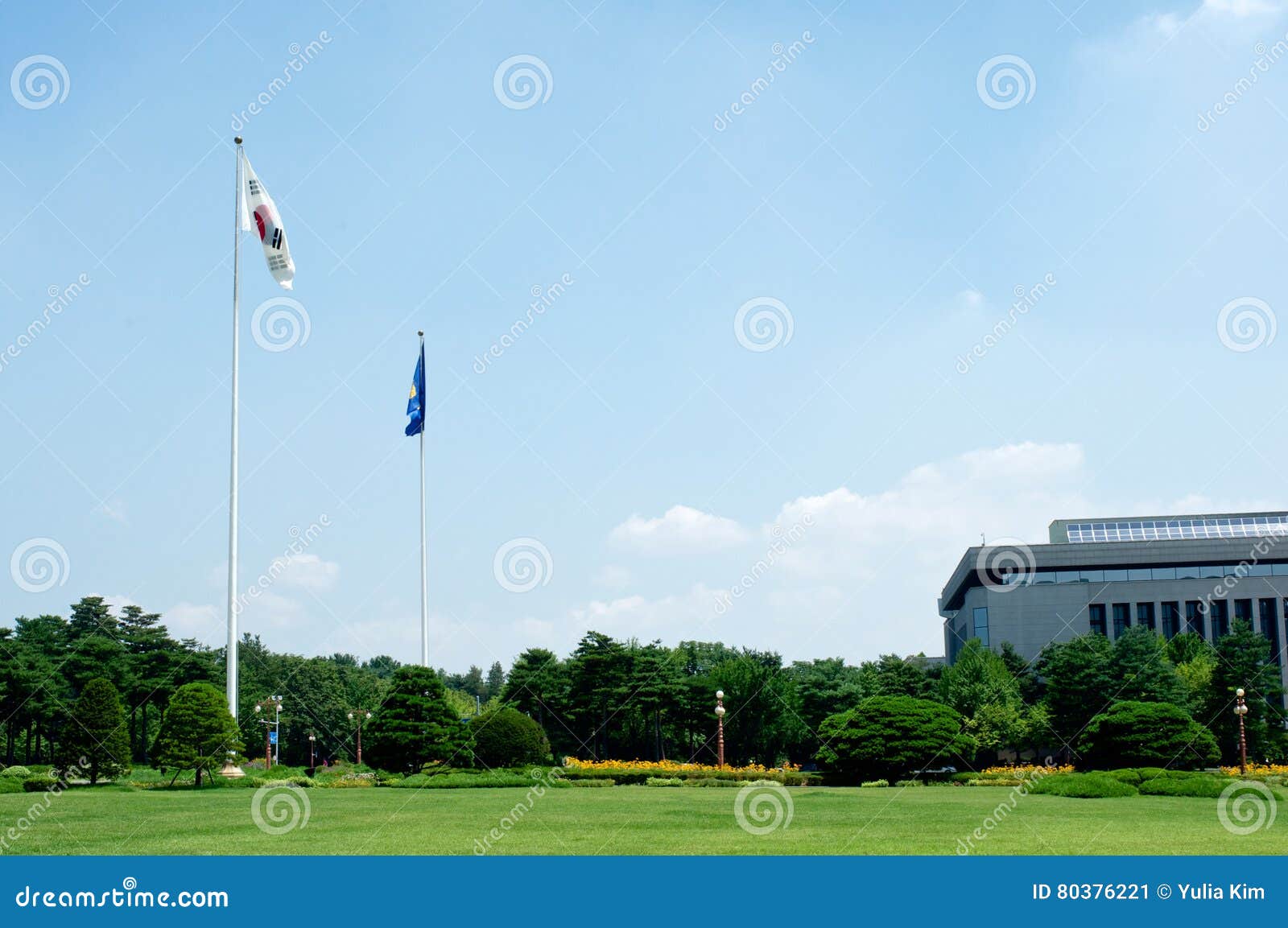 Government Assembly in Seoul in South Korea Stock Image - Image of ...