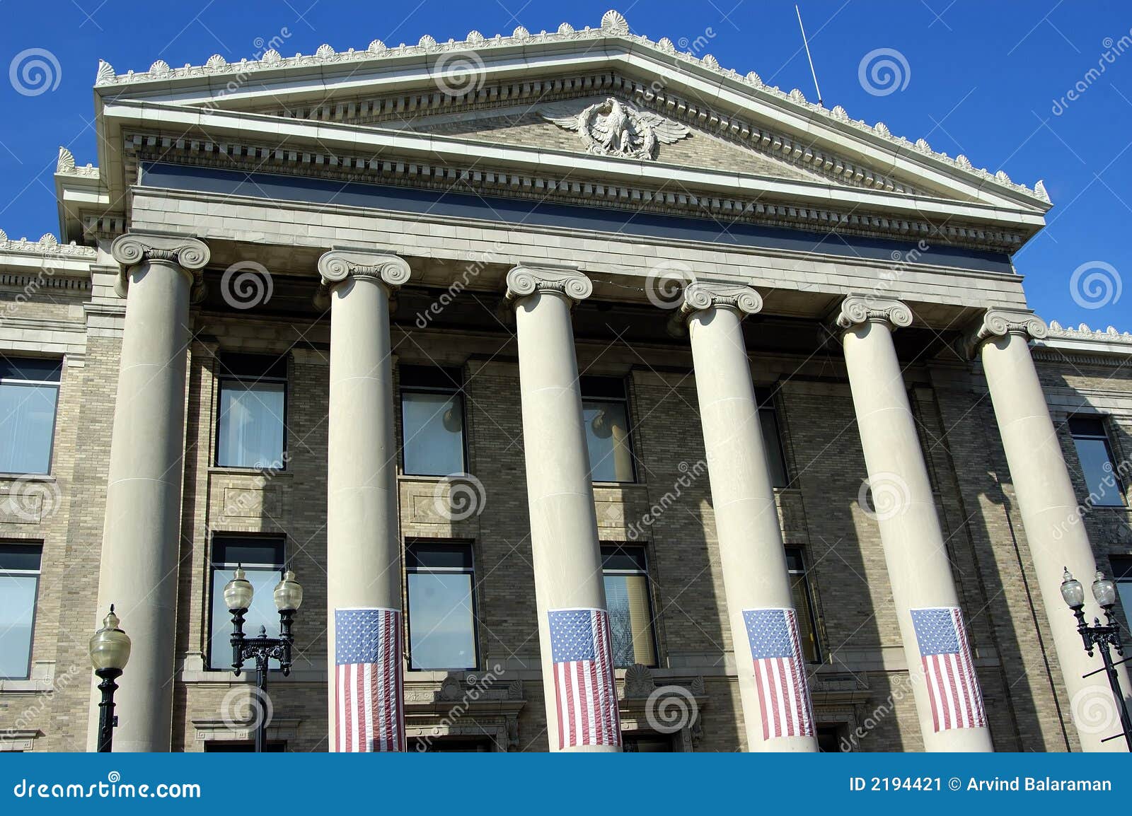 Government Building stock image. Image of lawn, branch - 2194421
