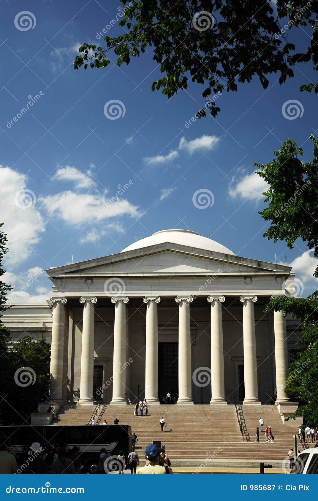 A Government Building With Large Glass Windows And Doors. Modern Office ...