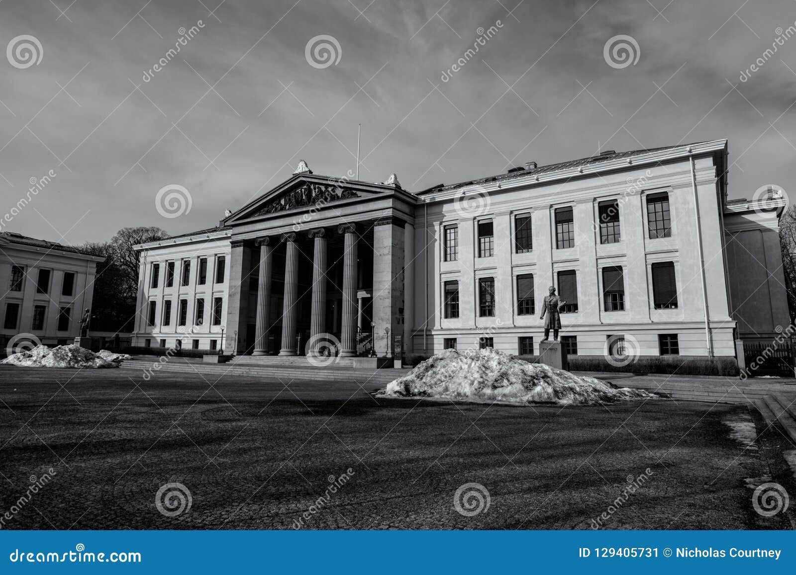 Beautiful Oslo, Norway stock image. Image of european - 129405731
