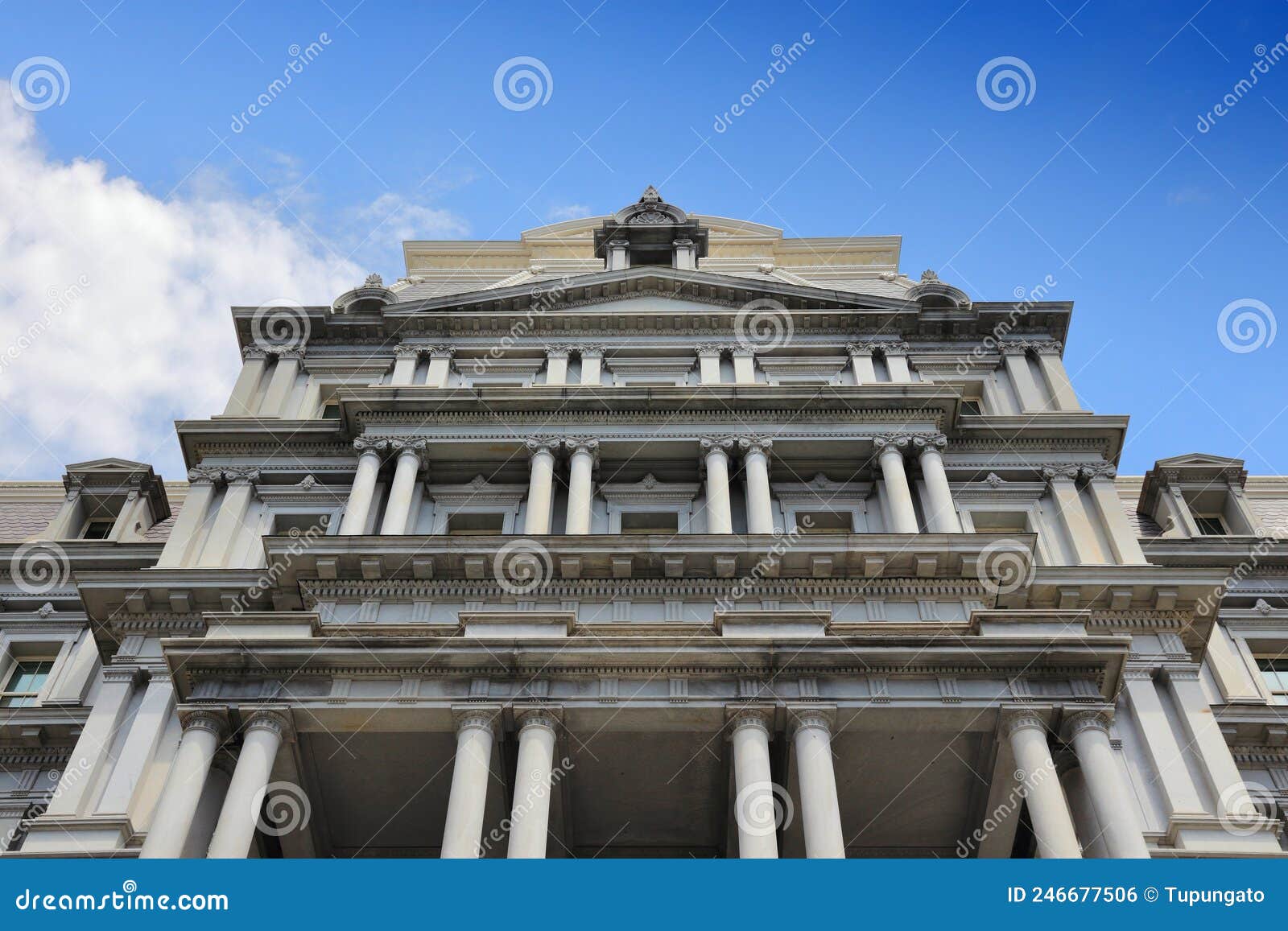 Government Building in Washington DC Stock Photo - Image of united ...
