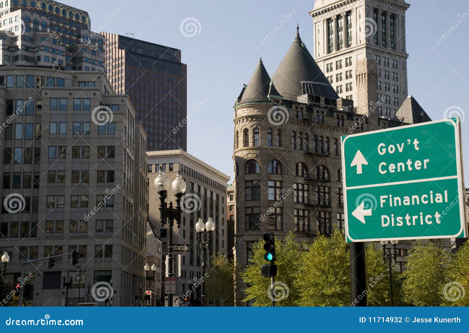 Government Center in Boston Stock Photo - Image of city, financial ...