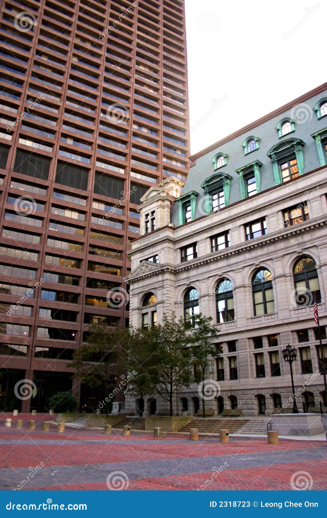 Government Center, Boston stock image. Image of architecture - 2318723