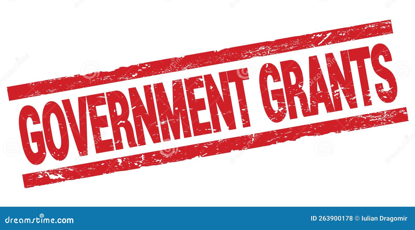 GOVERNMENT GRANTS Text Written On Green Round Stamp Sign Royalty-Free ...