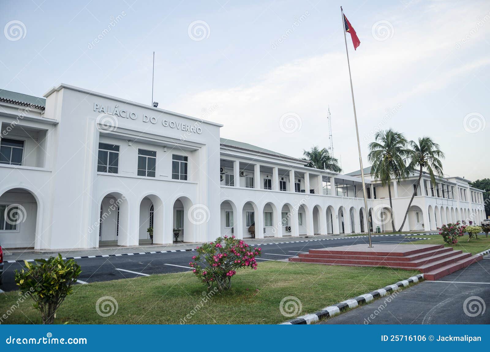 Government House in Dili East Timor Stock Photo - Image of buildings ...