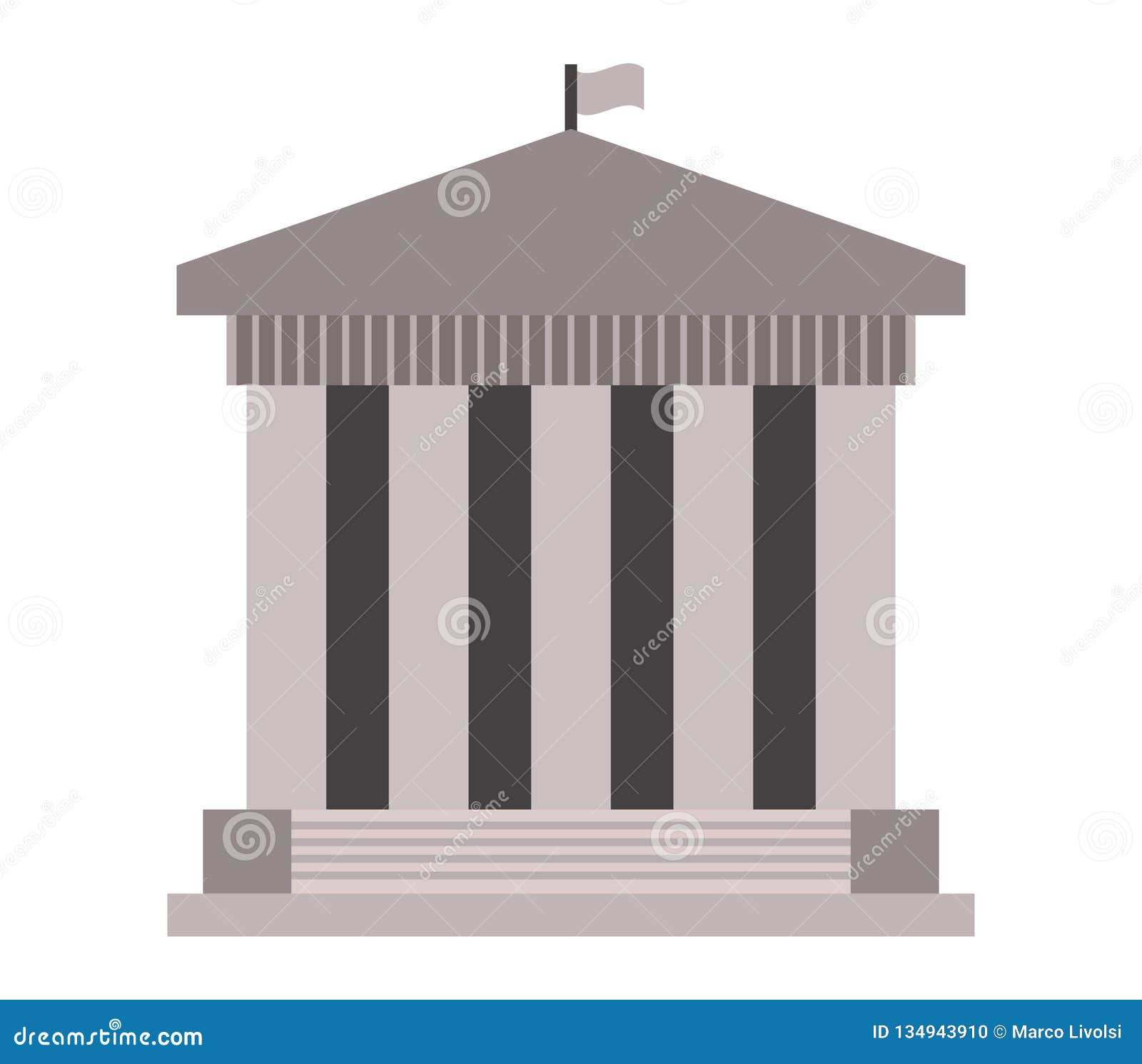 Government icon stock illustration. Illustration of design - 134943910