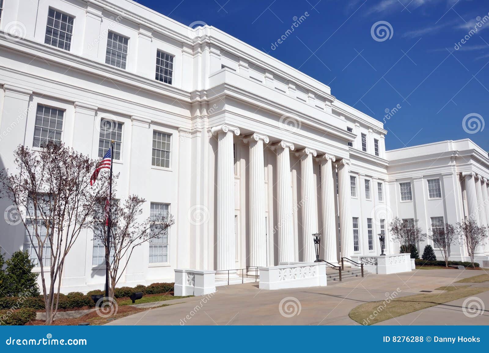 Government Office Building stock photo. Image of flag - 8276288