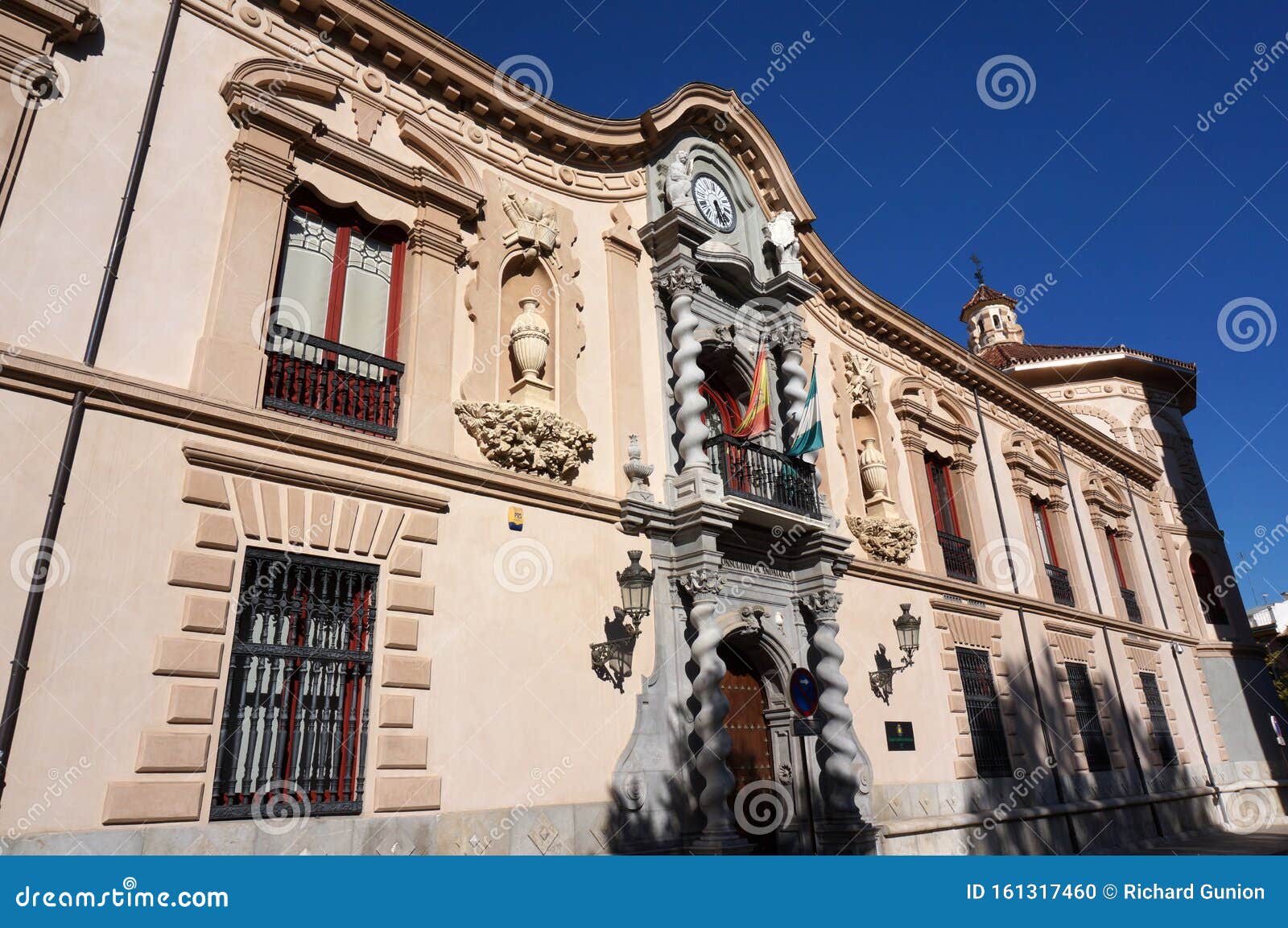 Government Office Building in Granada Spain Stock Photo - Image of ...