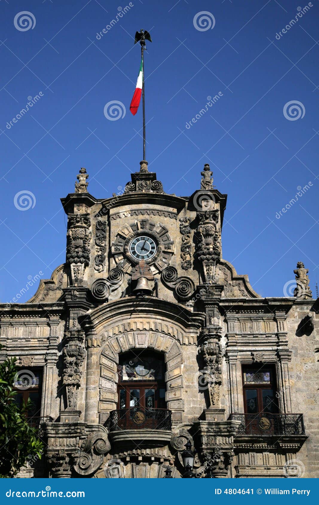 Government Palace Guadalajara Mexico Stock Image - Image of mexico ...