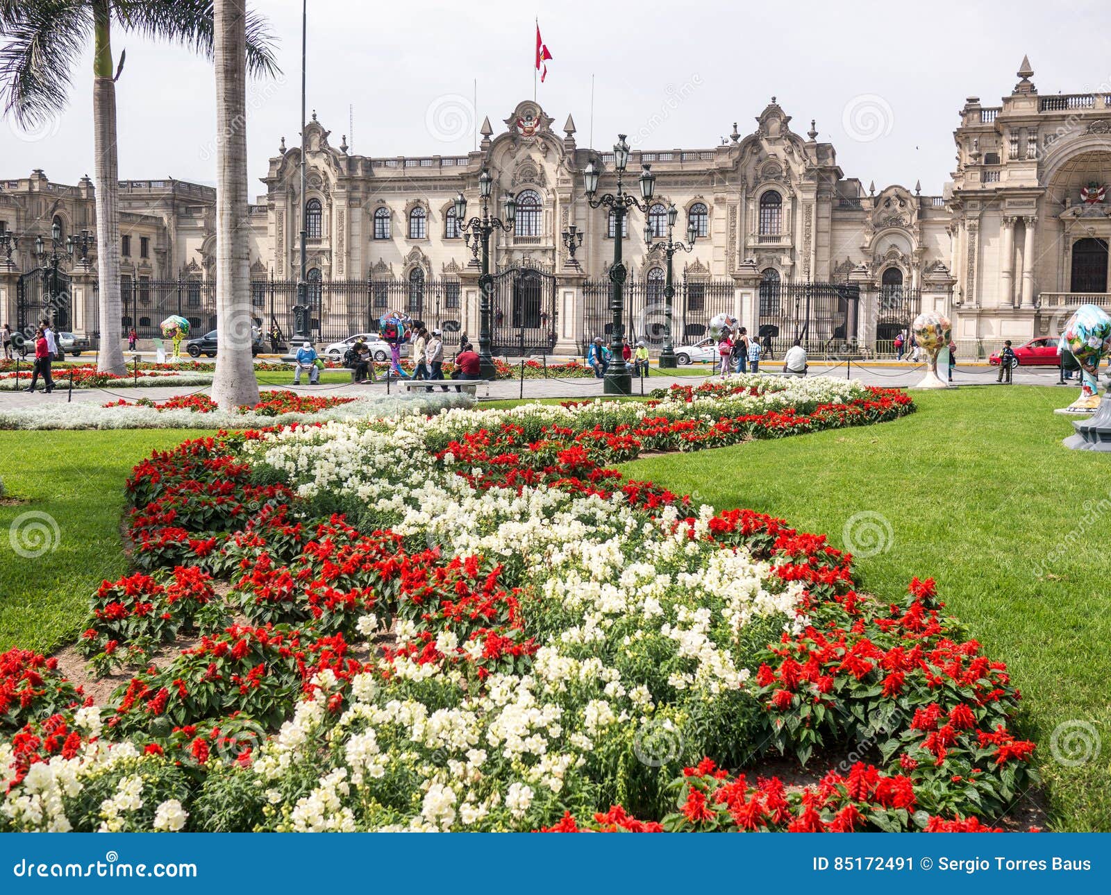 The Government Palace of Lima Editorial Photo - Image of palace ...