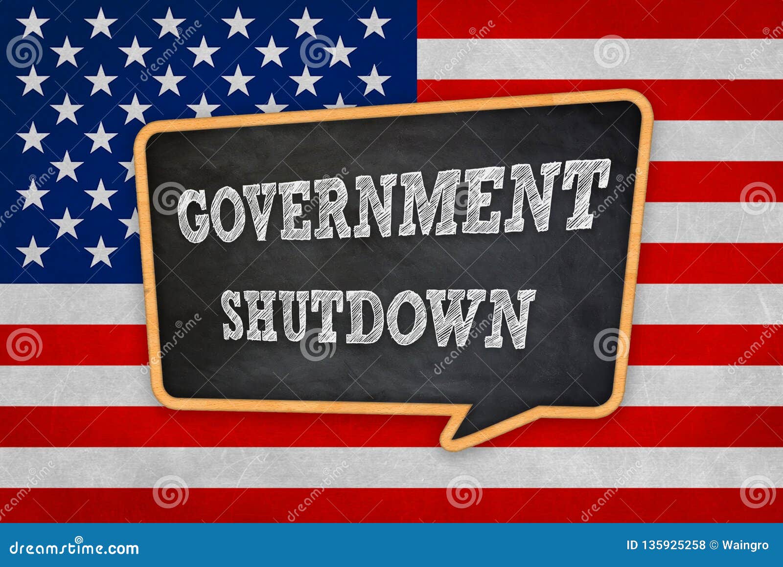 Government Shutdown stock photo. Image of shutdown, debt - 135925258