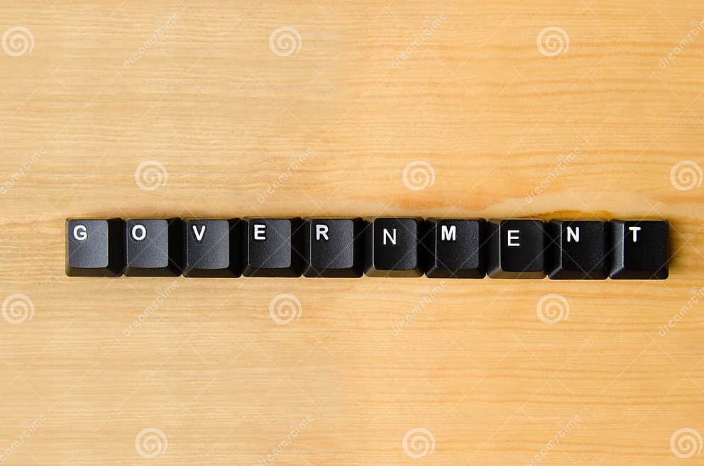 Government word stock photo. Image of keyboard, text - 98412246