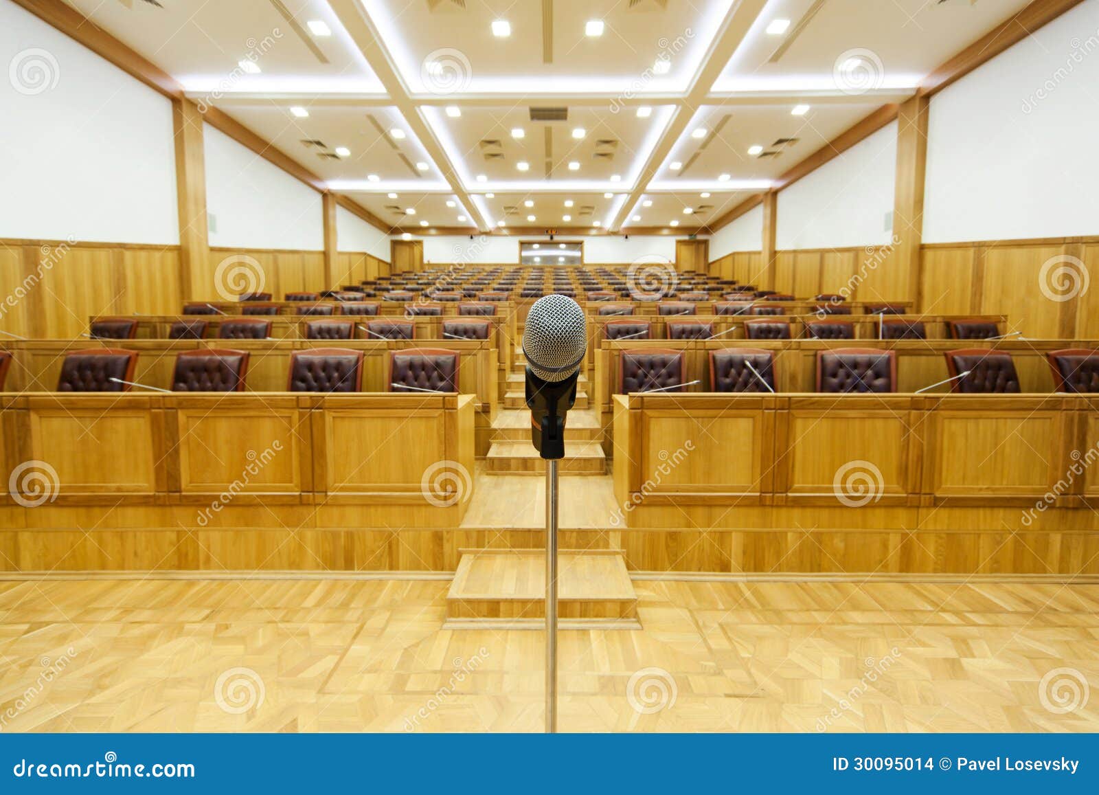 Governmental Conference Room. Stock Photo - Image of interior, class ...