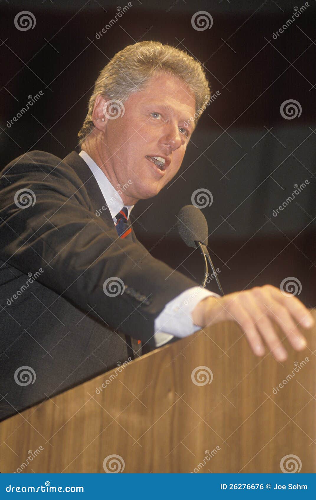 Governor Bill Clinton editorial photo. Image of bill - 26276676