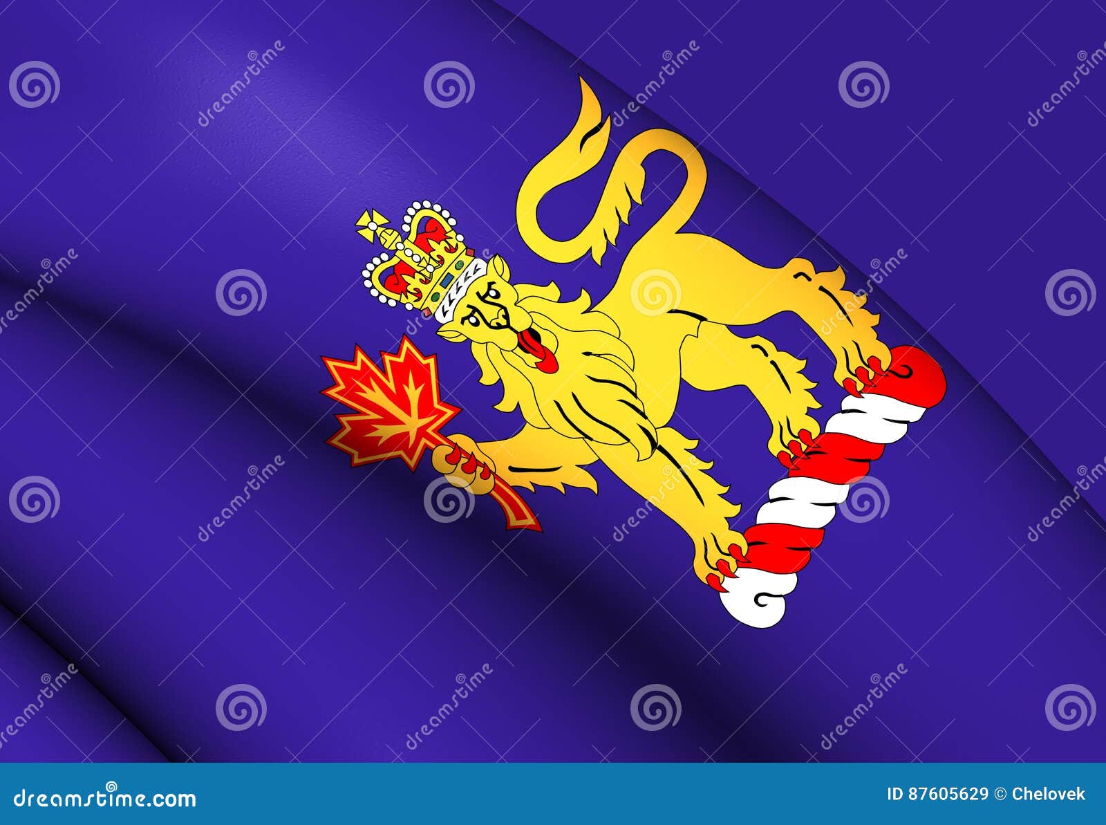 Governor-General of Canada Flag Stock Illustration - Illustration of ...
