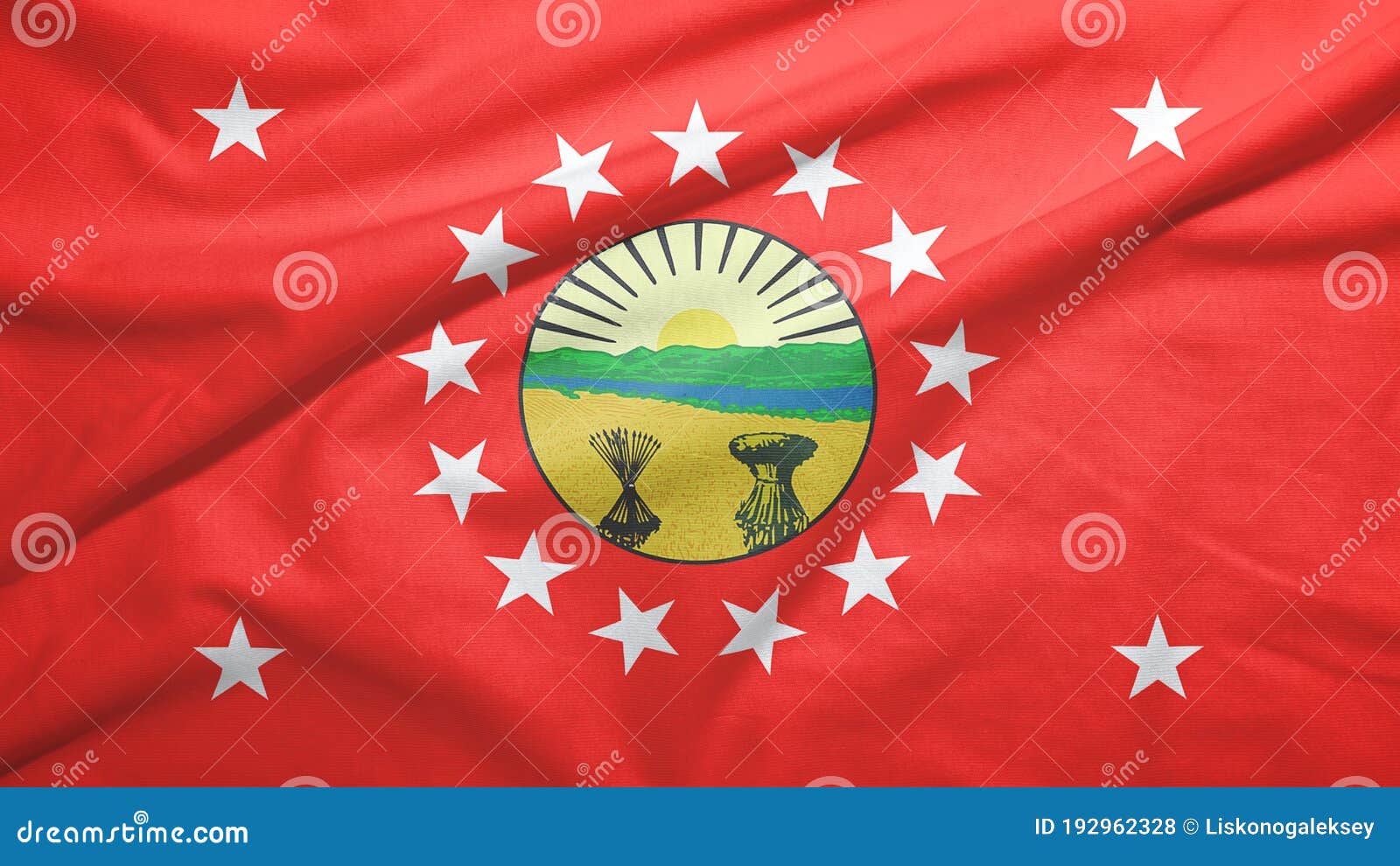 Governor of Ohio flag stock photo. Image of government - 192962328