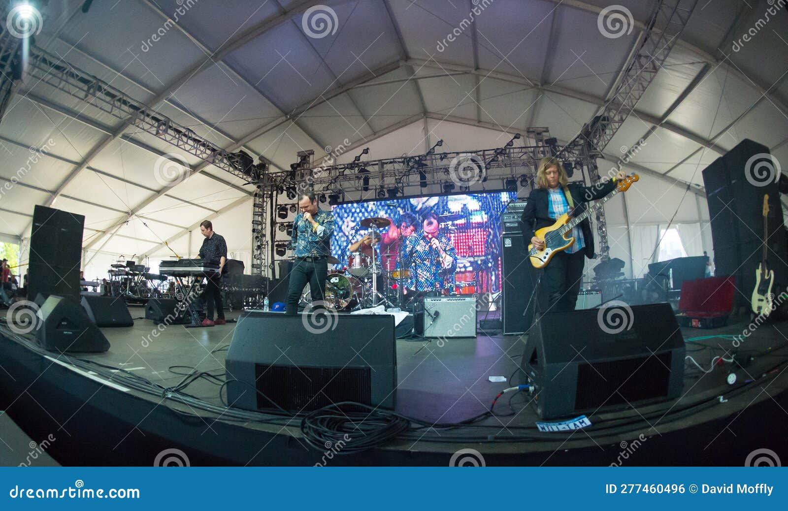 Future Islands in Concert at Governors Ball Editorial Photo - Image of ...